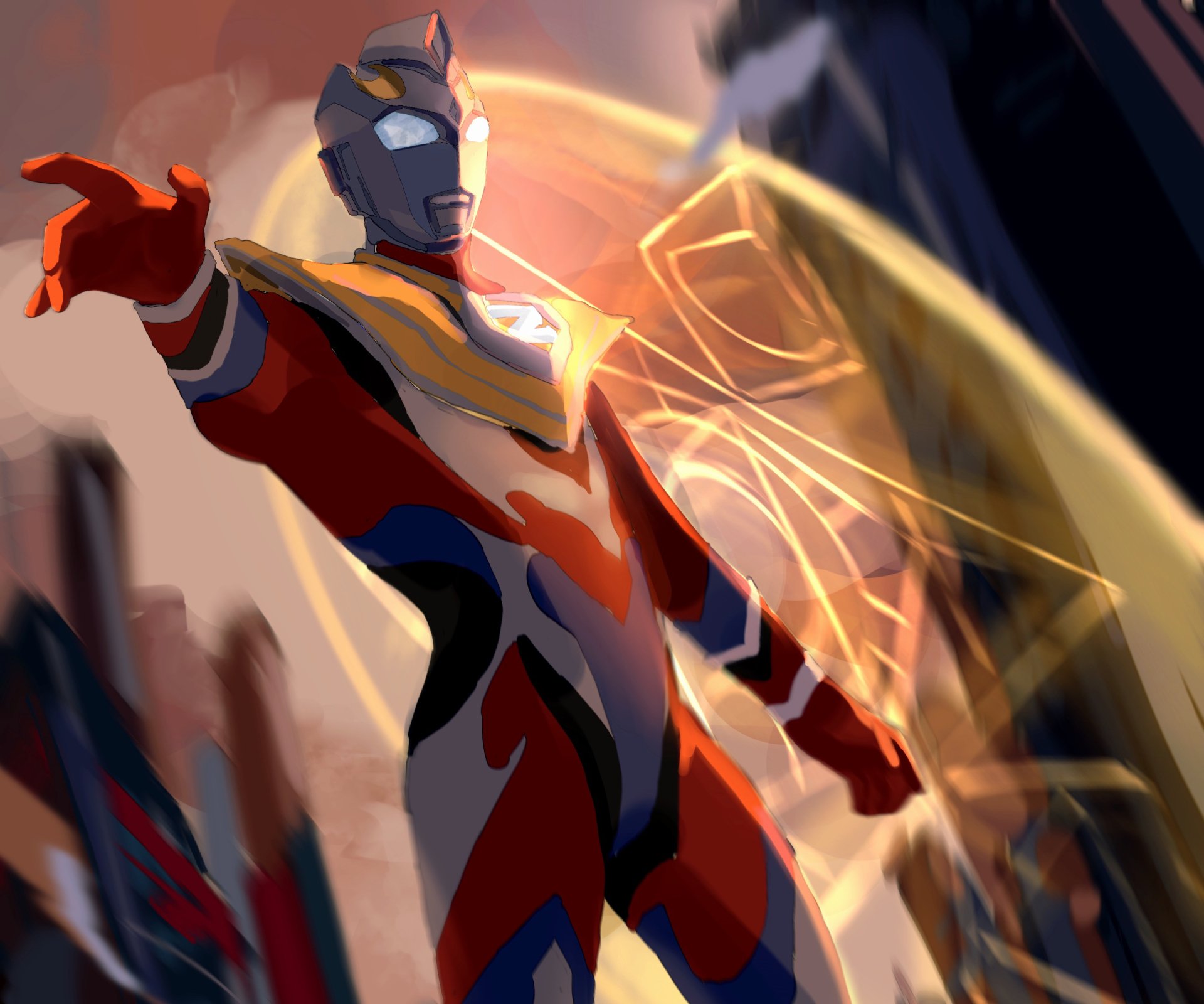 Download Anime Ultraman (DC Comics) HD Wallpaper by 建都四木