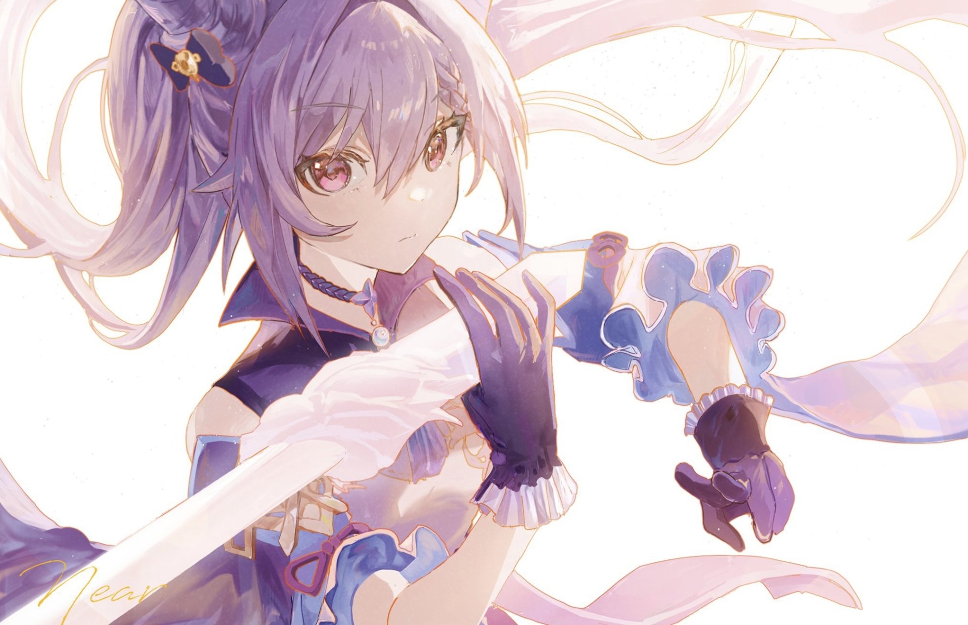 Download Keqing (Genshin Impact) Video Game Genshin Impact HD Wallpaper