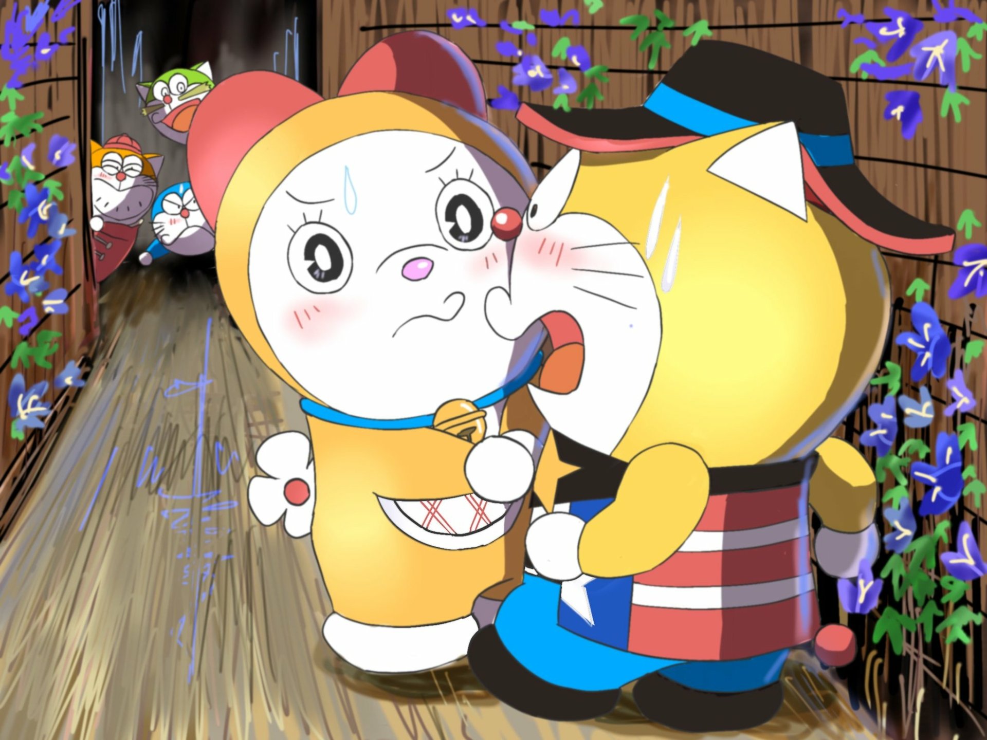 Download Anime Doraemon HD Wallpaper | 2048x1536 | Wallpaper Abyss