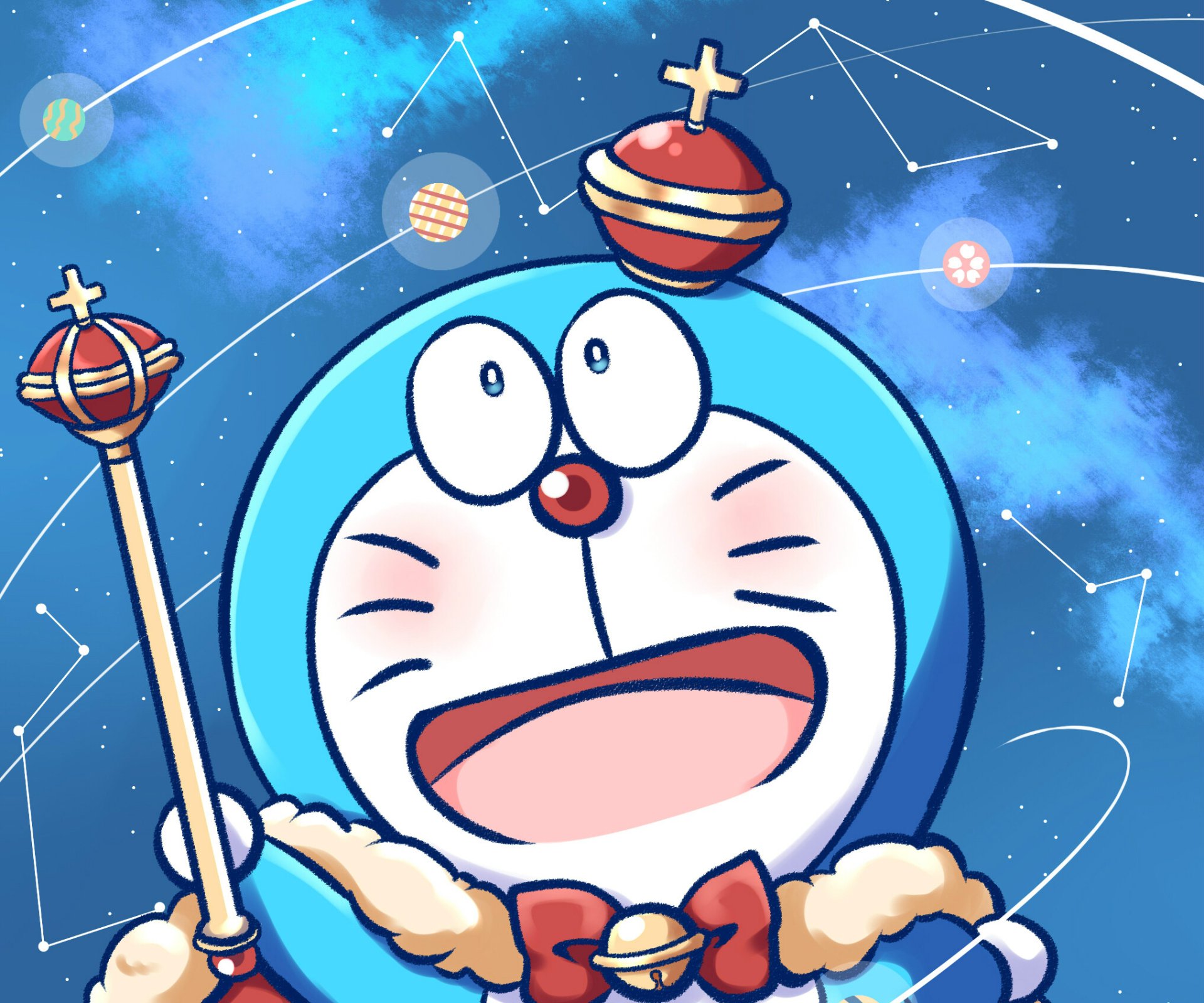 Download Anime Doraemon HD Wallpaper | 2031x1693 | Wallpaper Abyss