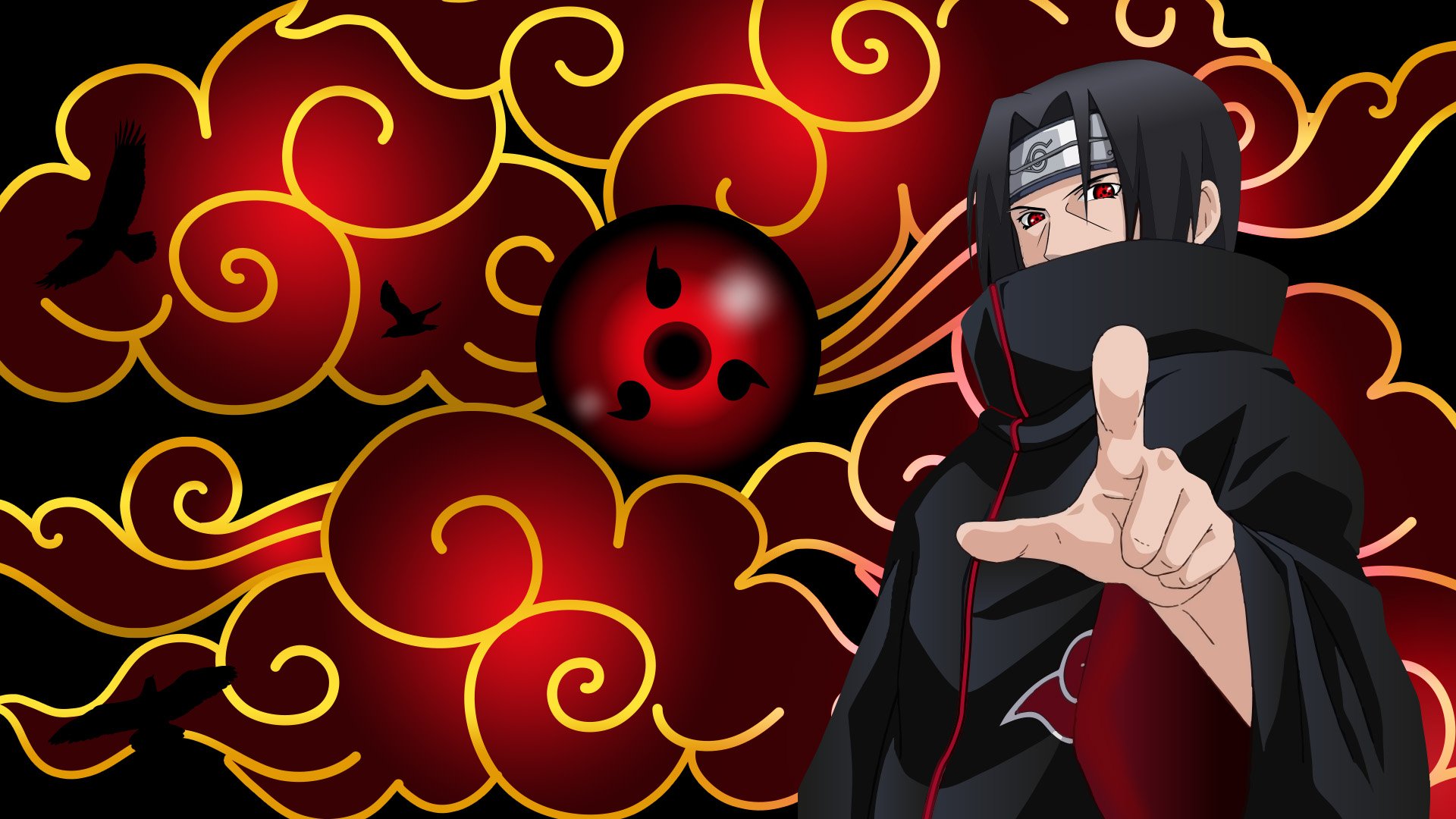 Itachi Uchiha HD Wallpaper – Naruto Anime Art in Vivid Detail