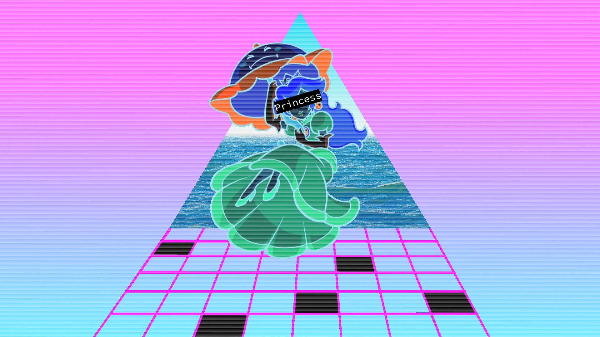 Download Princess Peach Video Game Super Mario Bros. HD Wallpaper