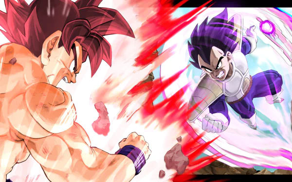 Goku Super Saiyan Blue Kaioken HD Anime Wallpaper – Dragon Ball Power ...