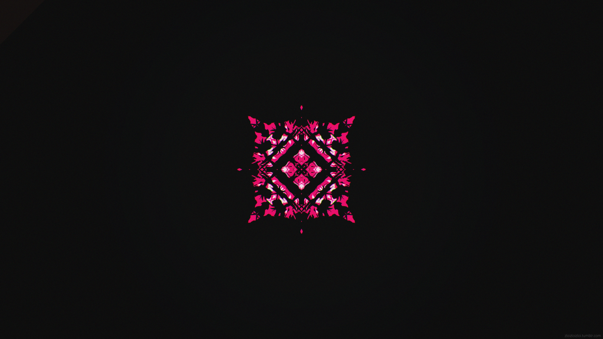 4K Pink Geometric Nexus — Abstract Wallpaper | 3840x2160 | Wallpaper Abyss