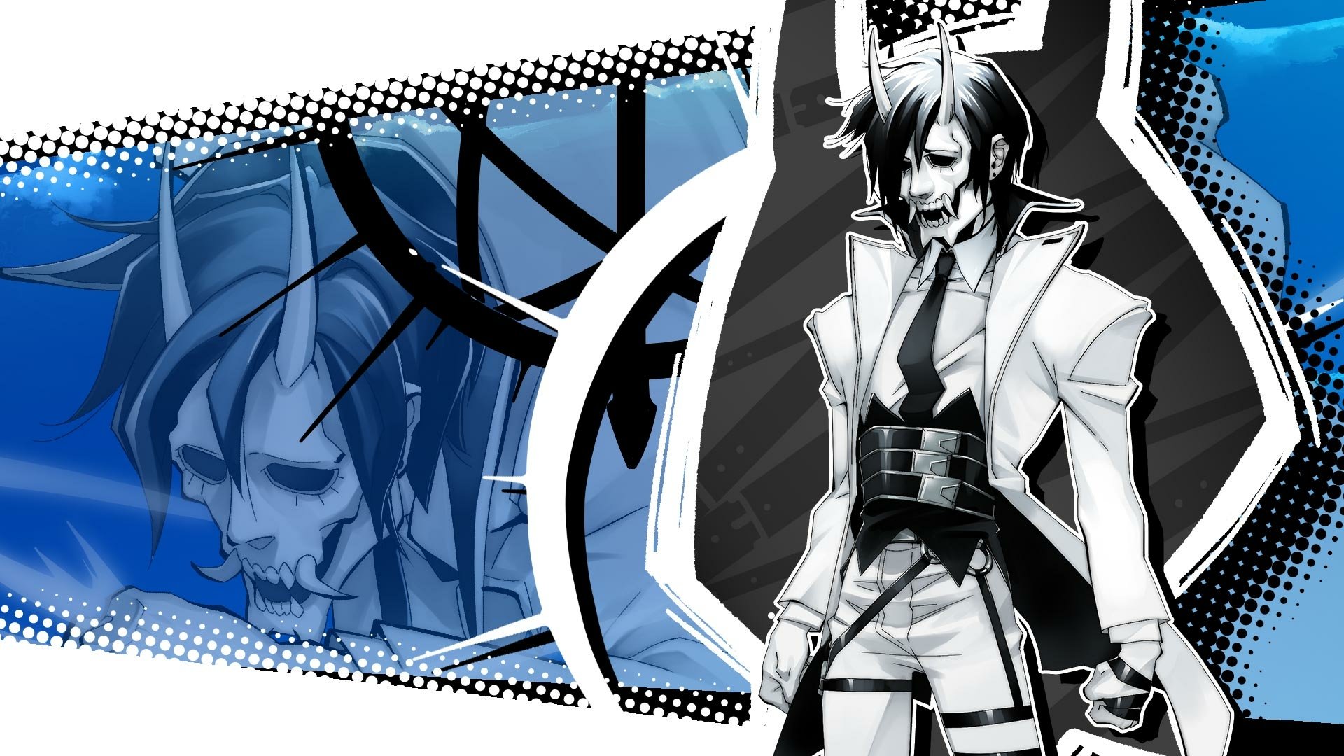 Download Video Game Neon White HD Wallpaper