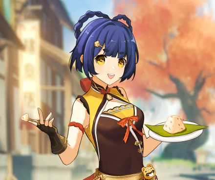 Xiangling (Genshin Impact) - Desktop Wallpapers, Phone Wallpaper, PFP ...