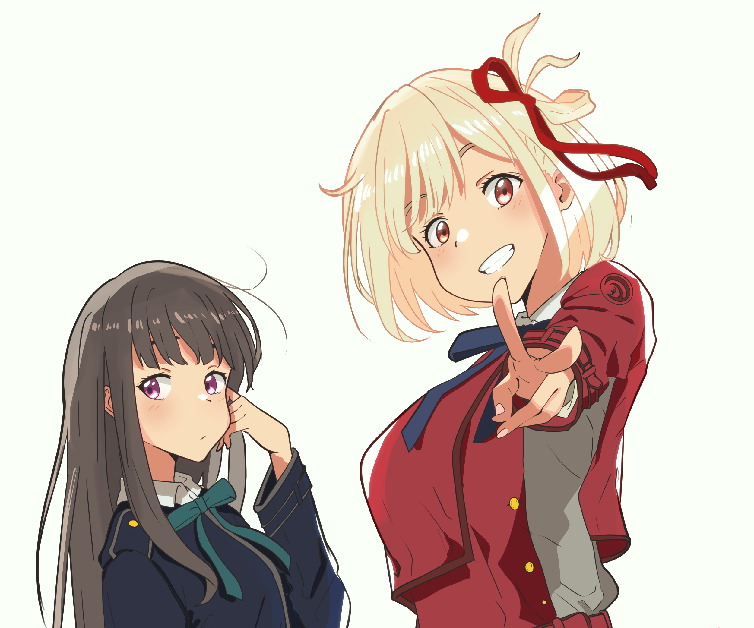 Download Takina Inoue Chisato Nishikigi Anime Lycoris Recoil HD ...