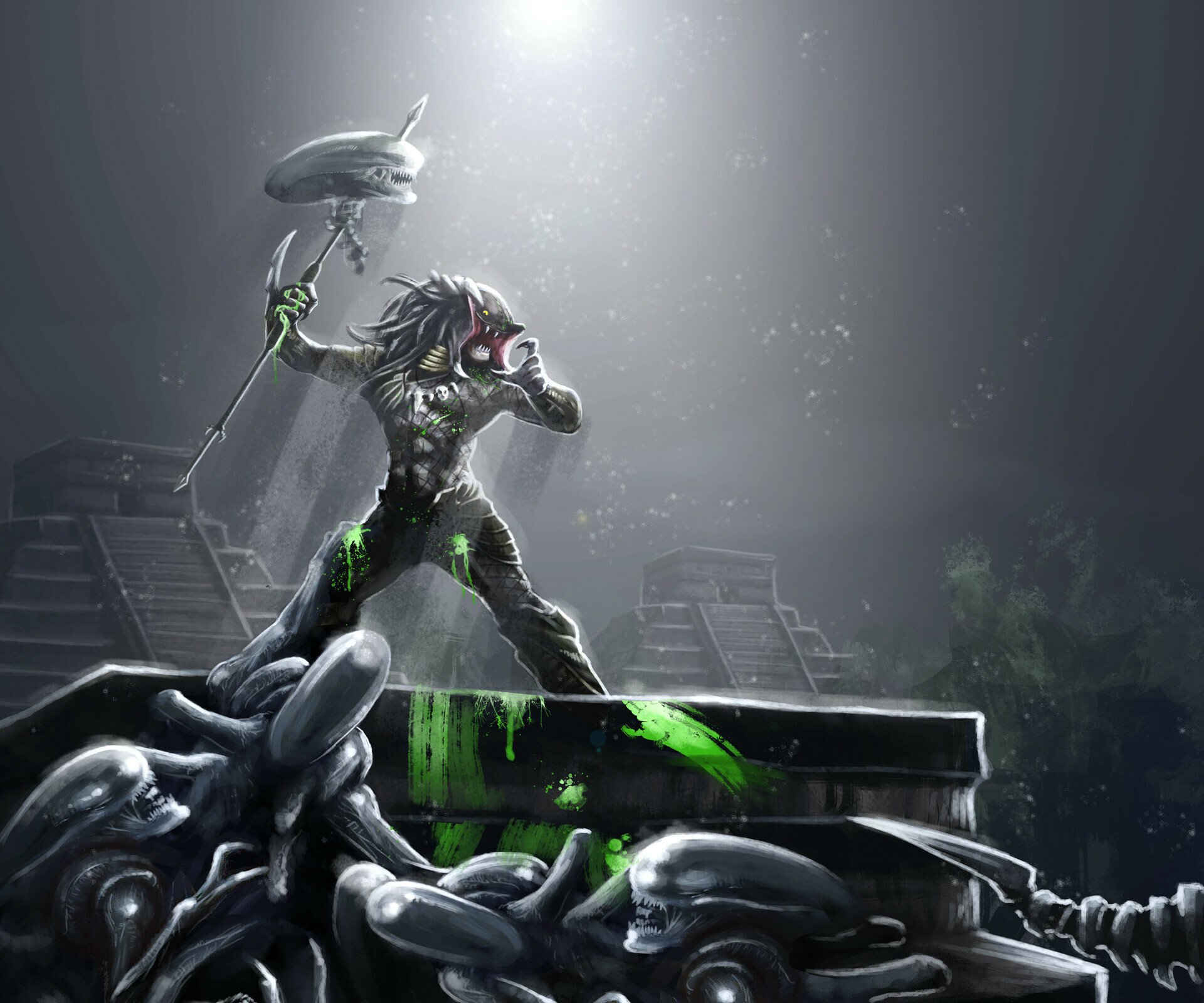 Download Sci Fi Predator HD Wallpaper by edimar felipe