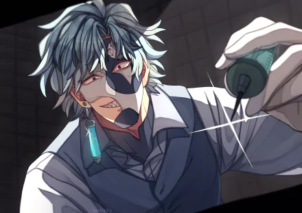 Il Dottore (Genshin Impact) - Desktop Wallpapers, Phone Wallpaper, PFP ...