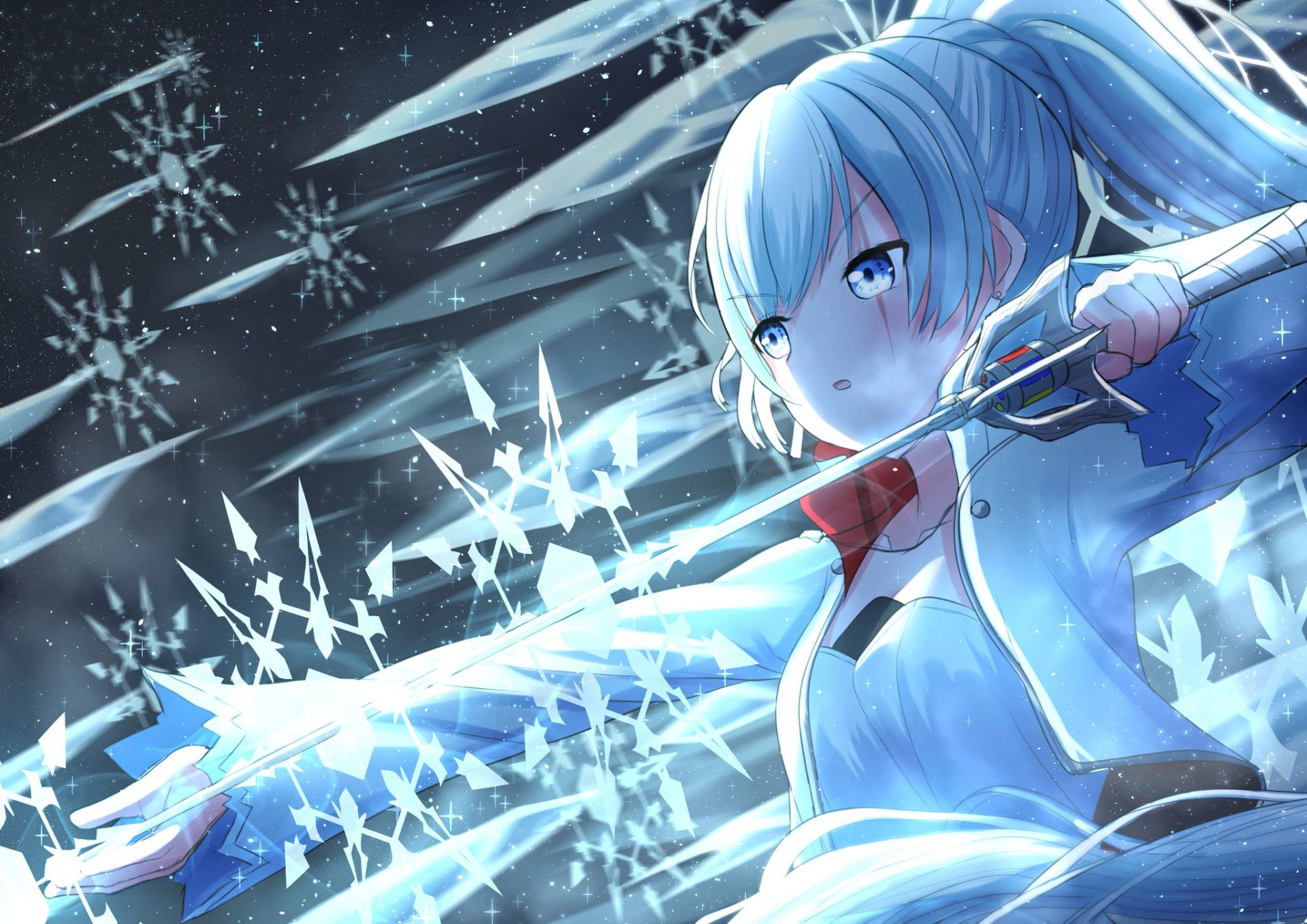 Download Weiss Schnee Anime RWBY: Ice Queendom HD Wallpaper by 豊鰒 テトロ