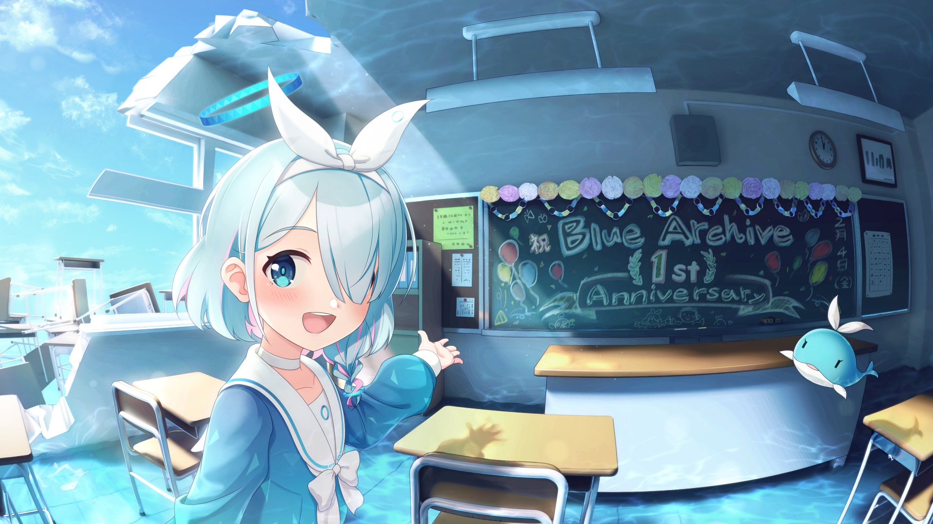 Download Arona (Blue Archive) Video Game Blue Archive HD Wallpaper