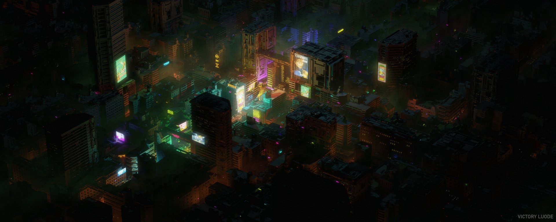 Download Sci Fi City Sci Fi City HD Wallpaper | 5000x2000 | Wallpaper Abyss