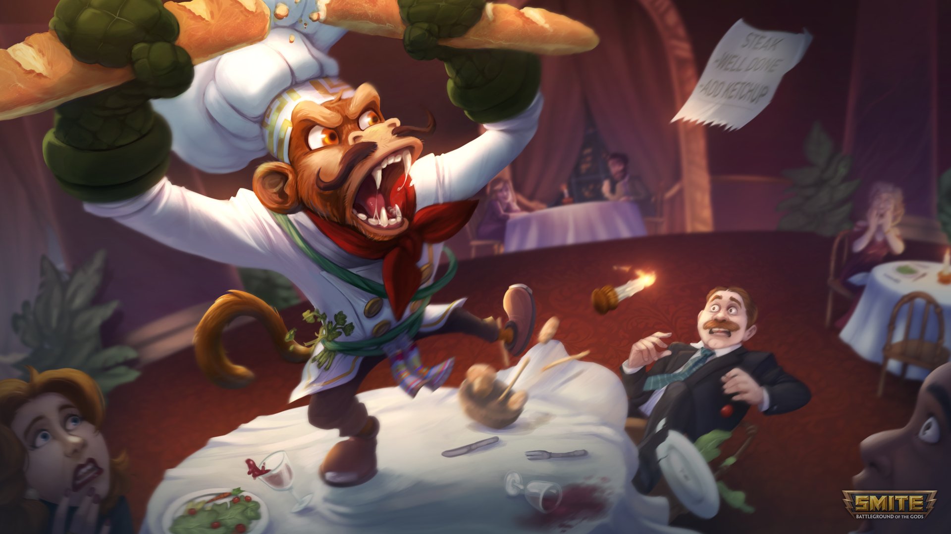 Hun Batz (Smite) Wallpapers