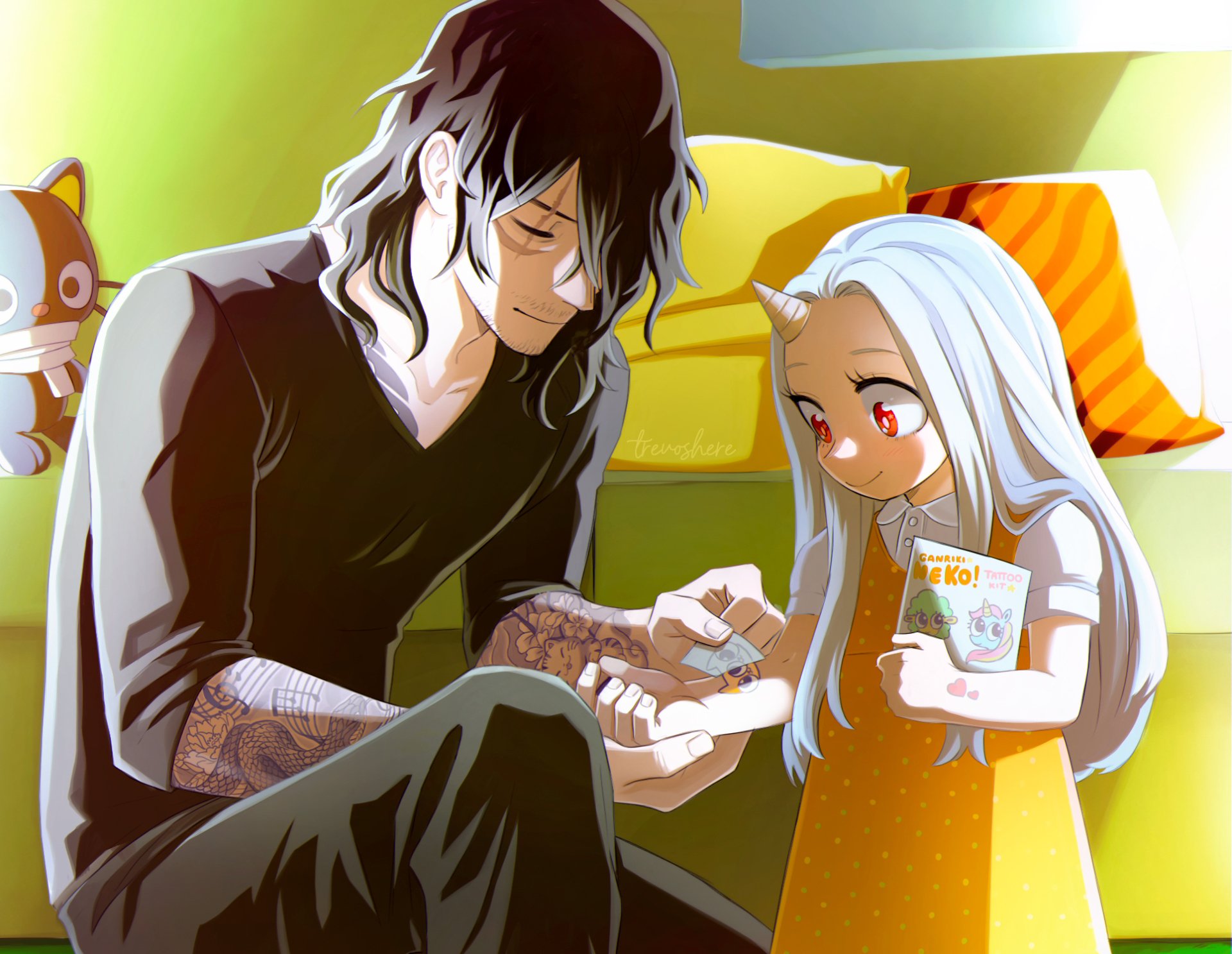 Eri & Shota Aizawa HD Wallpaper – My Hero Academia Anime Scenes by Trevo