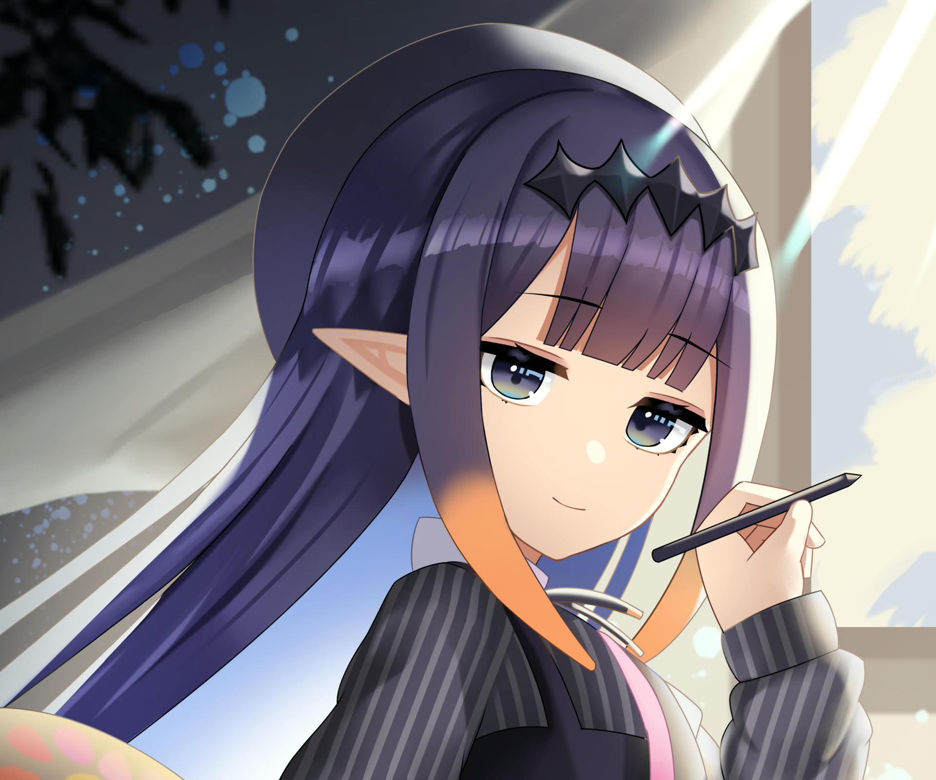 Download Hololive Ninomae Ina'nis Anime Virtual Youtuber HD Wallpaper