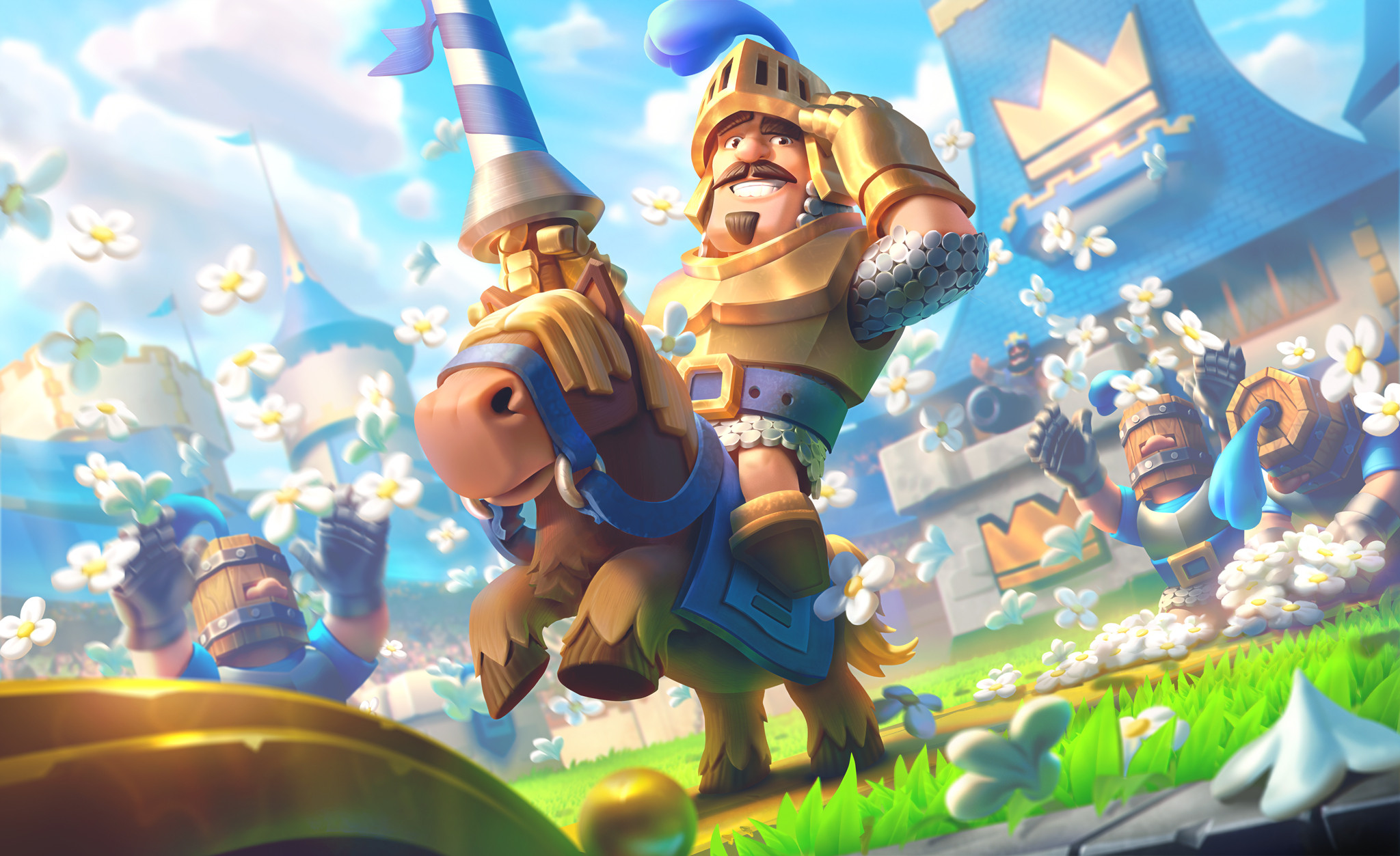 Download Video Game Clash Royale HD Wallpaper