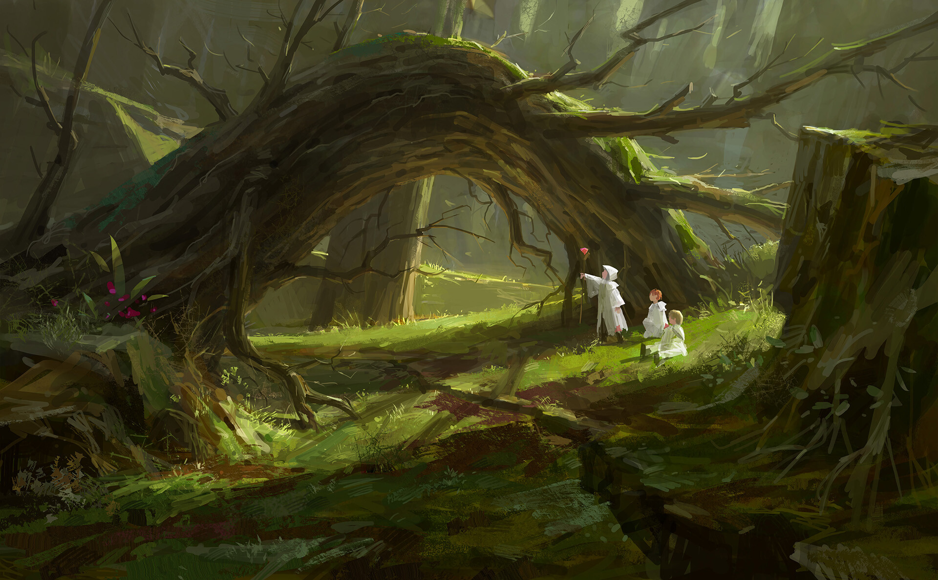 Download Fantasy Child HD Wallpaper by Lee b