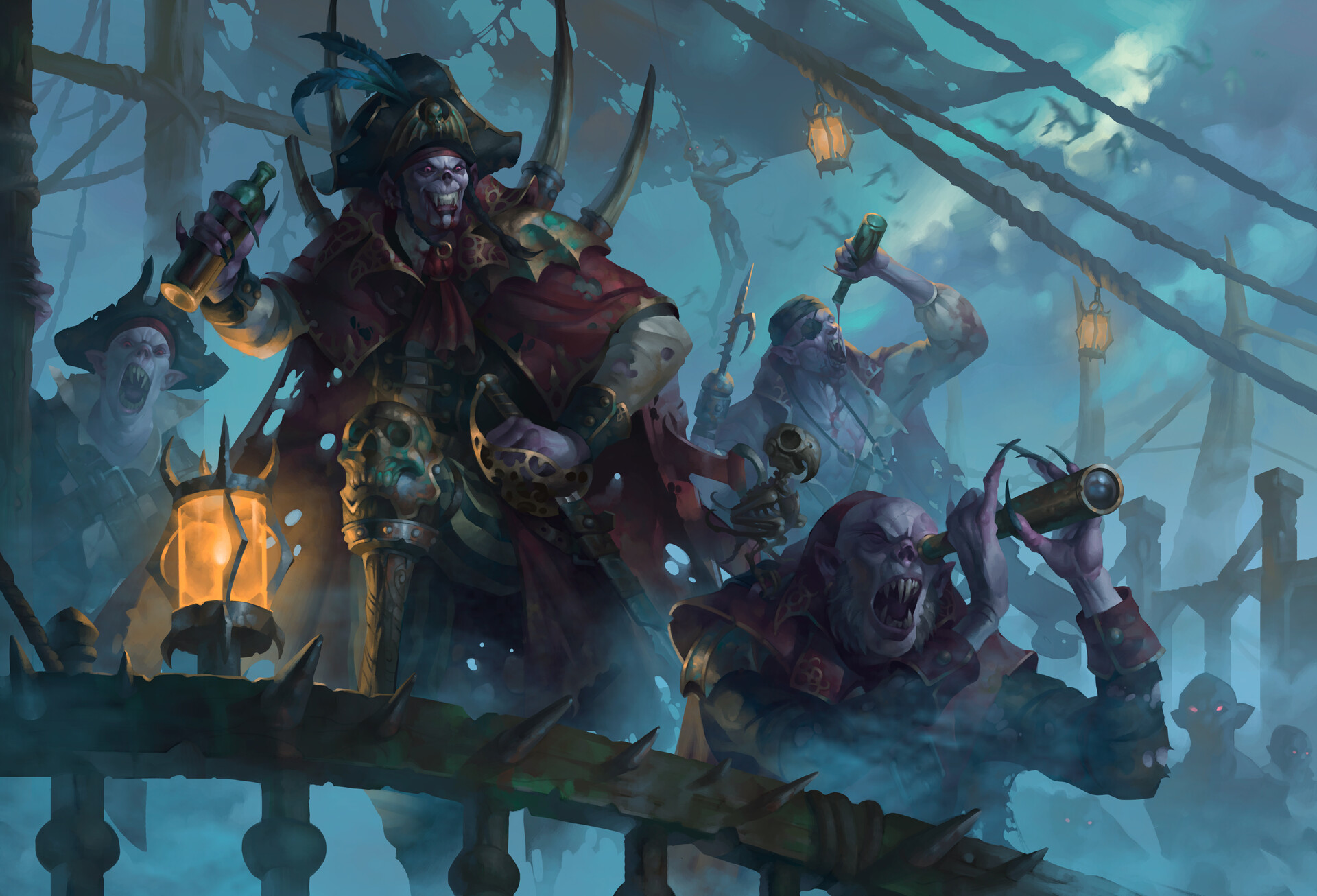 Download Fantasy Pirate HD Wallpaper by Alexey Kruglov