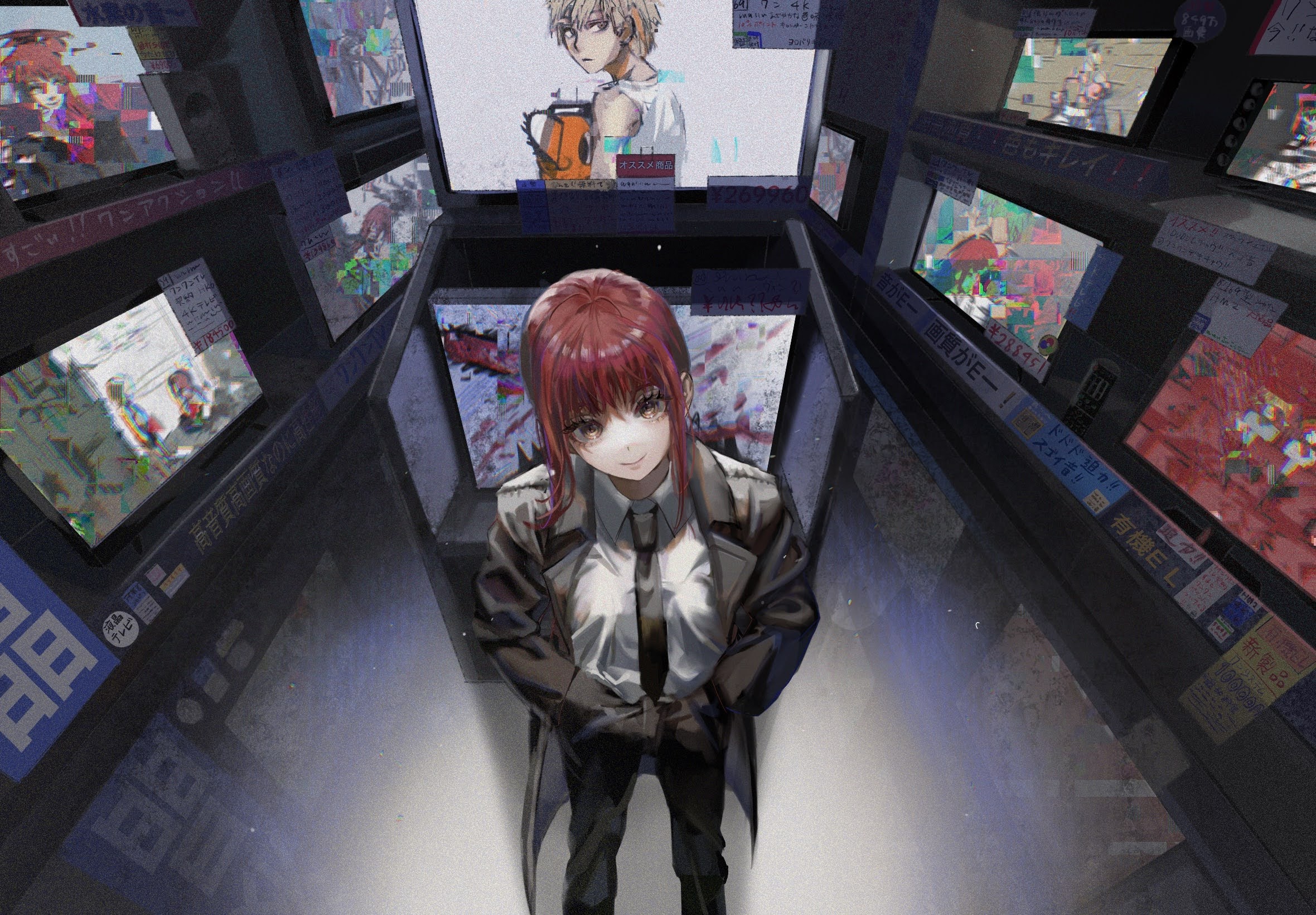 Download Makima (Chainsaw Man) Anime Chainsaw Man HD Wallpaper by 鮭