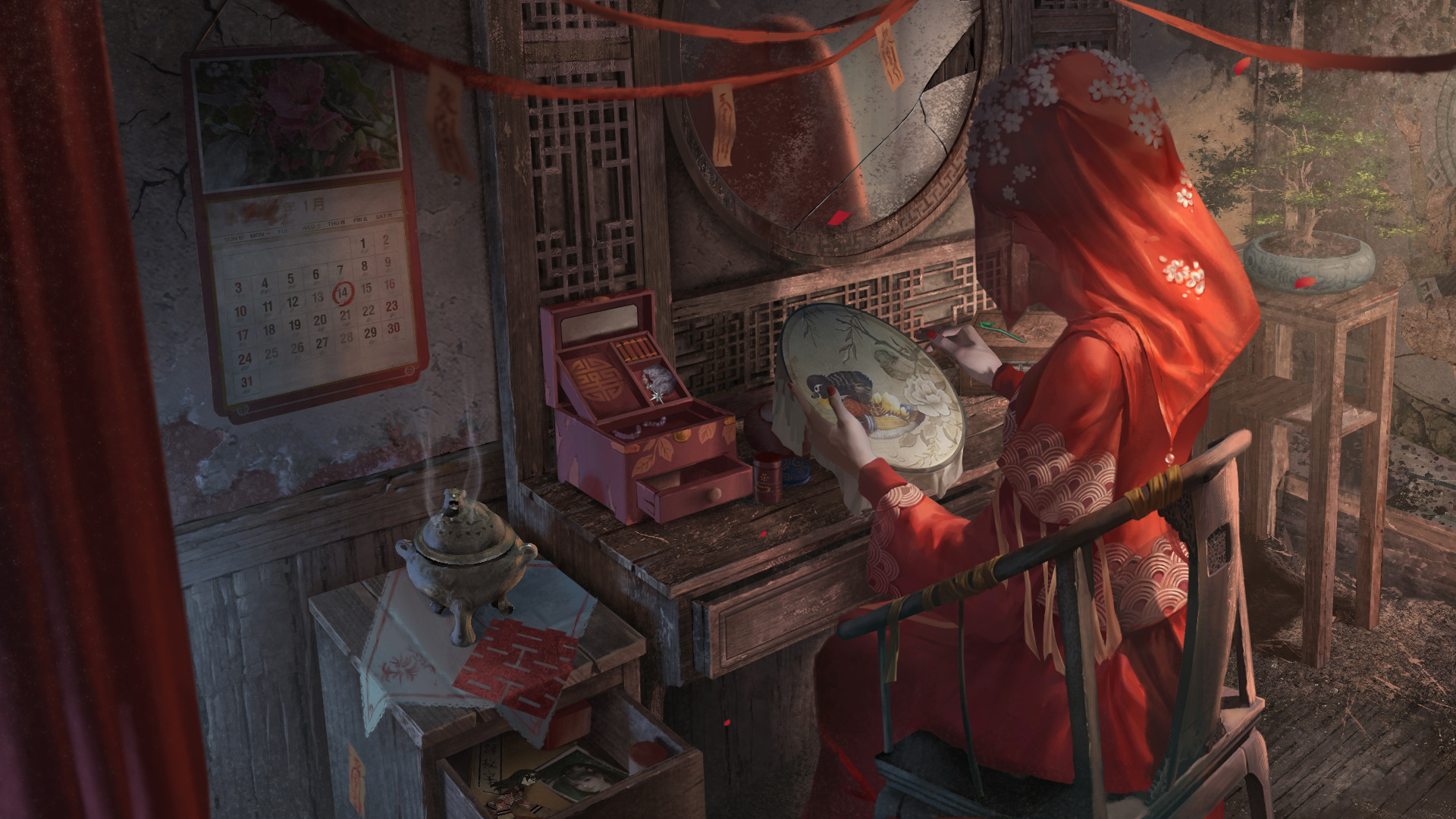 Video Game Paper Bride 3 Unresolved Love 4k Ultra HD Wallpaper