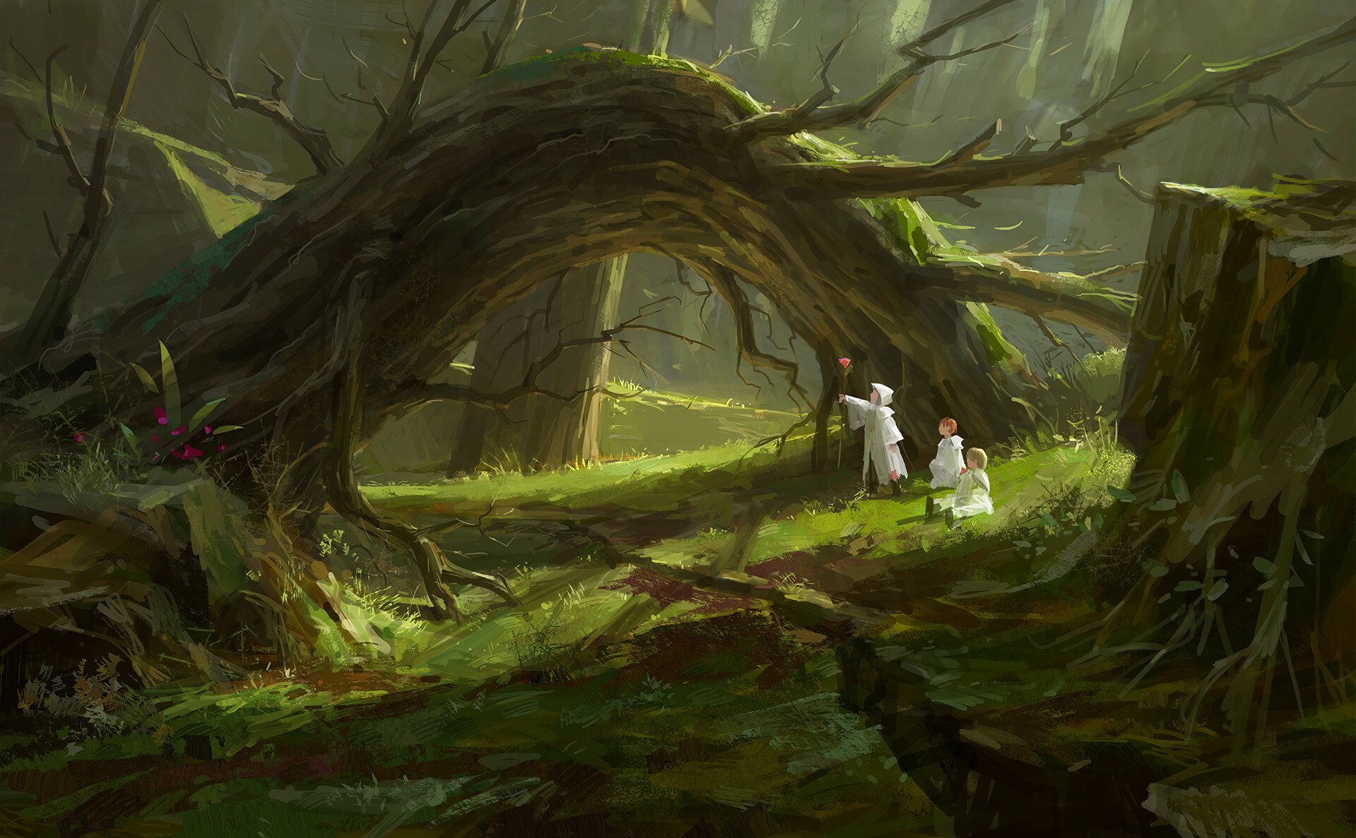 Download Fantasy Child HD Wallpaper by Lee b