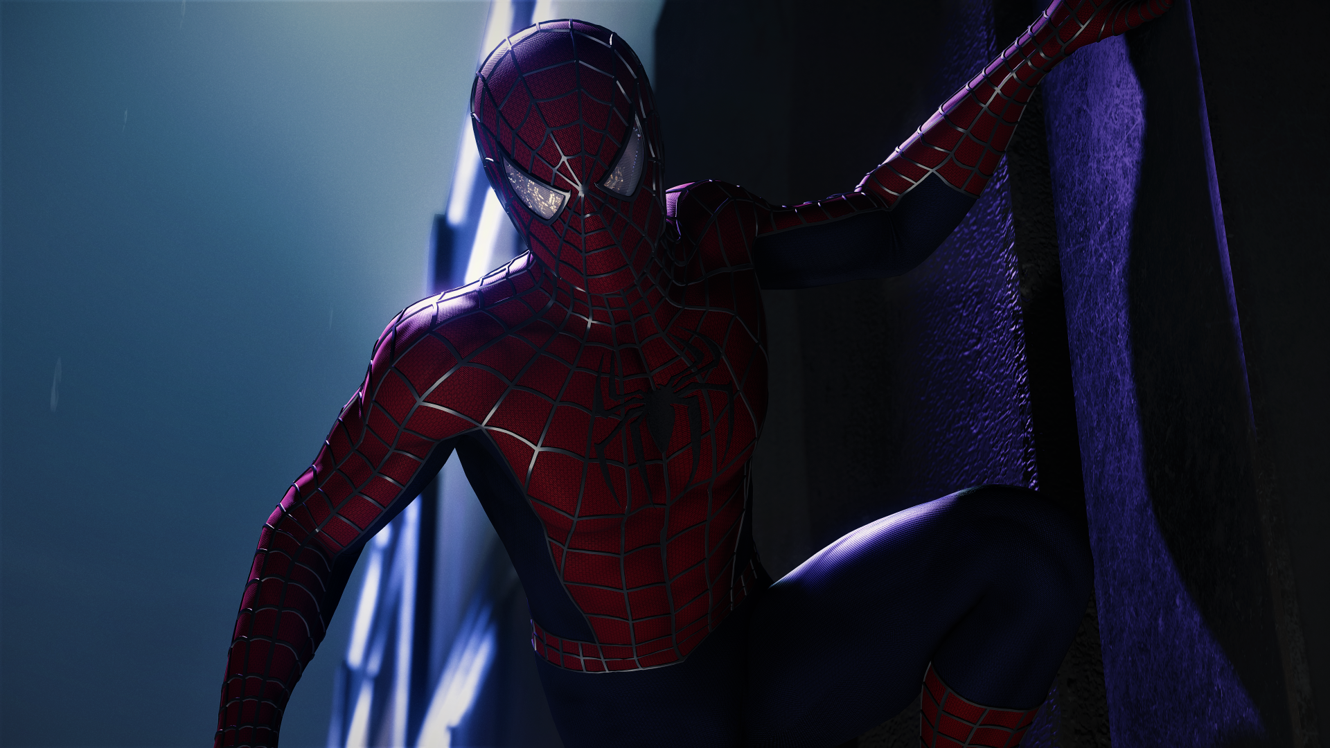 Spider-Man PS4 4K Ultra HD Wallpaper – Iconic Video Game Hero in Action ...