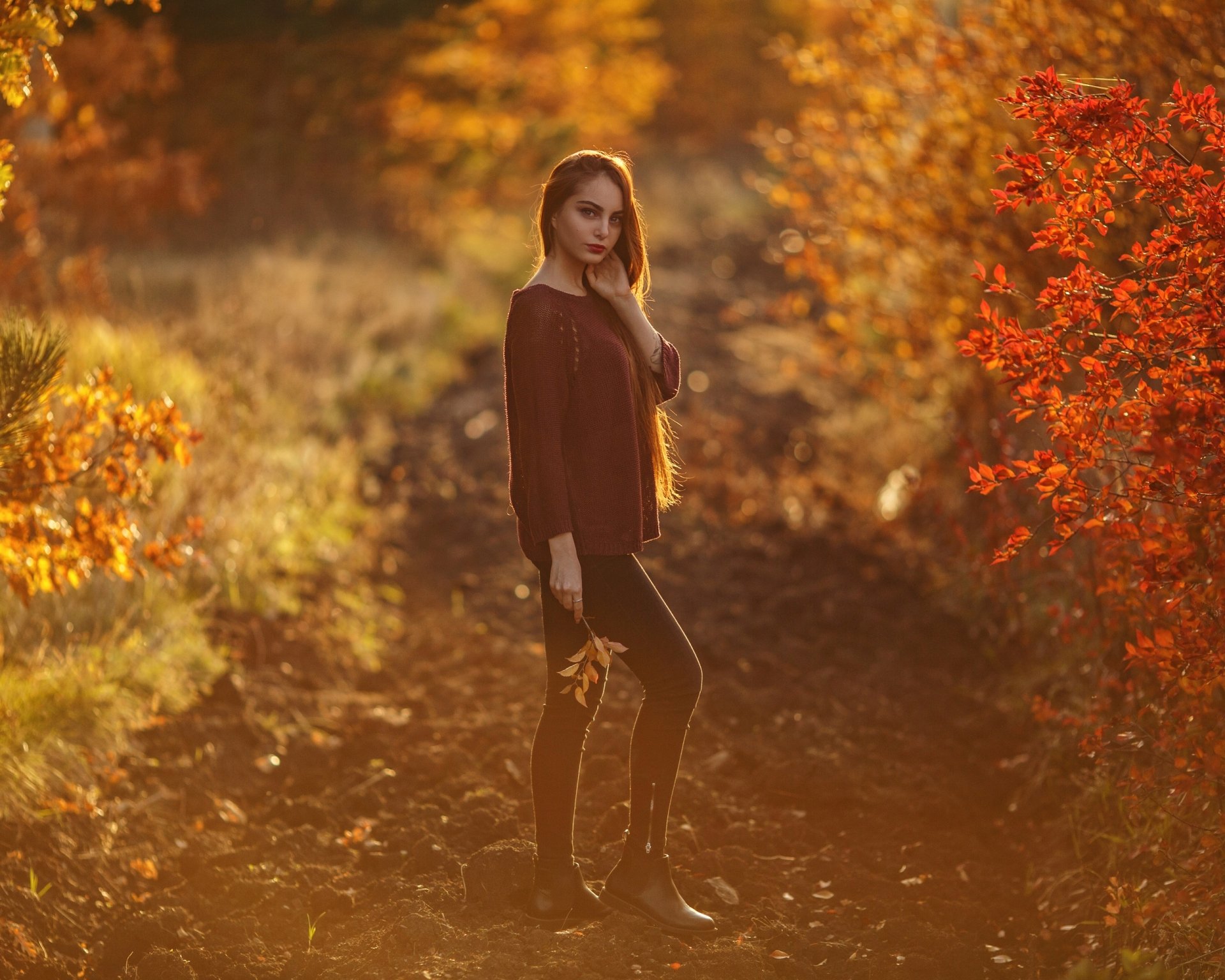 Download Woman Model HD Wallpaper by Sergey Sorokin