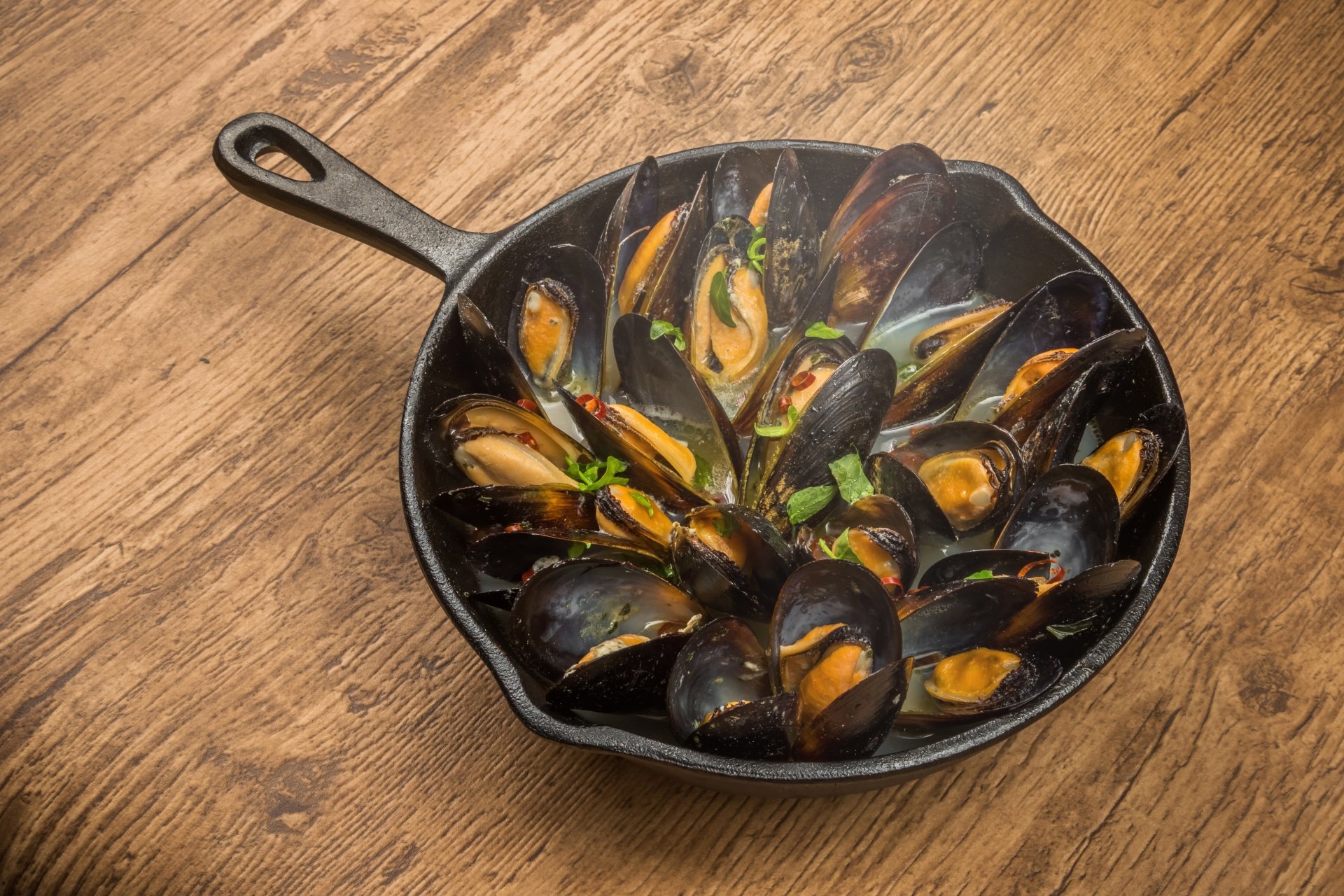 Download Food Mussels 4k Ultra HD Wallpaper