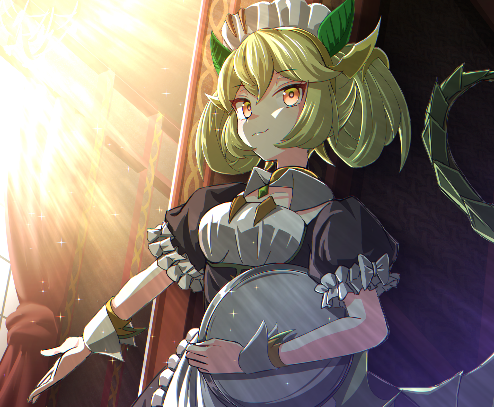 Download Parlor Dragonmaid Anime Yu-Gi-Oh! 4k Ultra HD Wallpaper ...