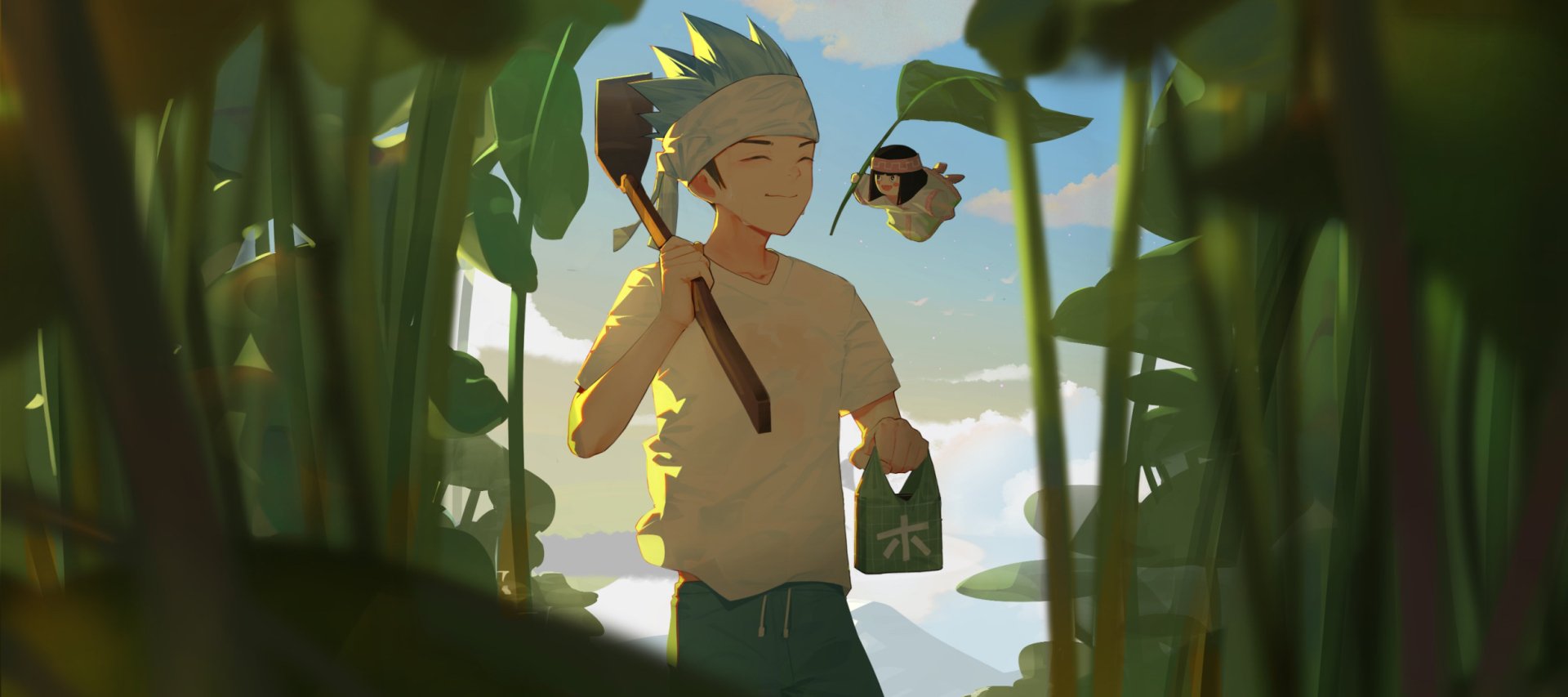 Download Usui Horokeu Anime Shaman King HD Wallpaper