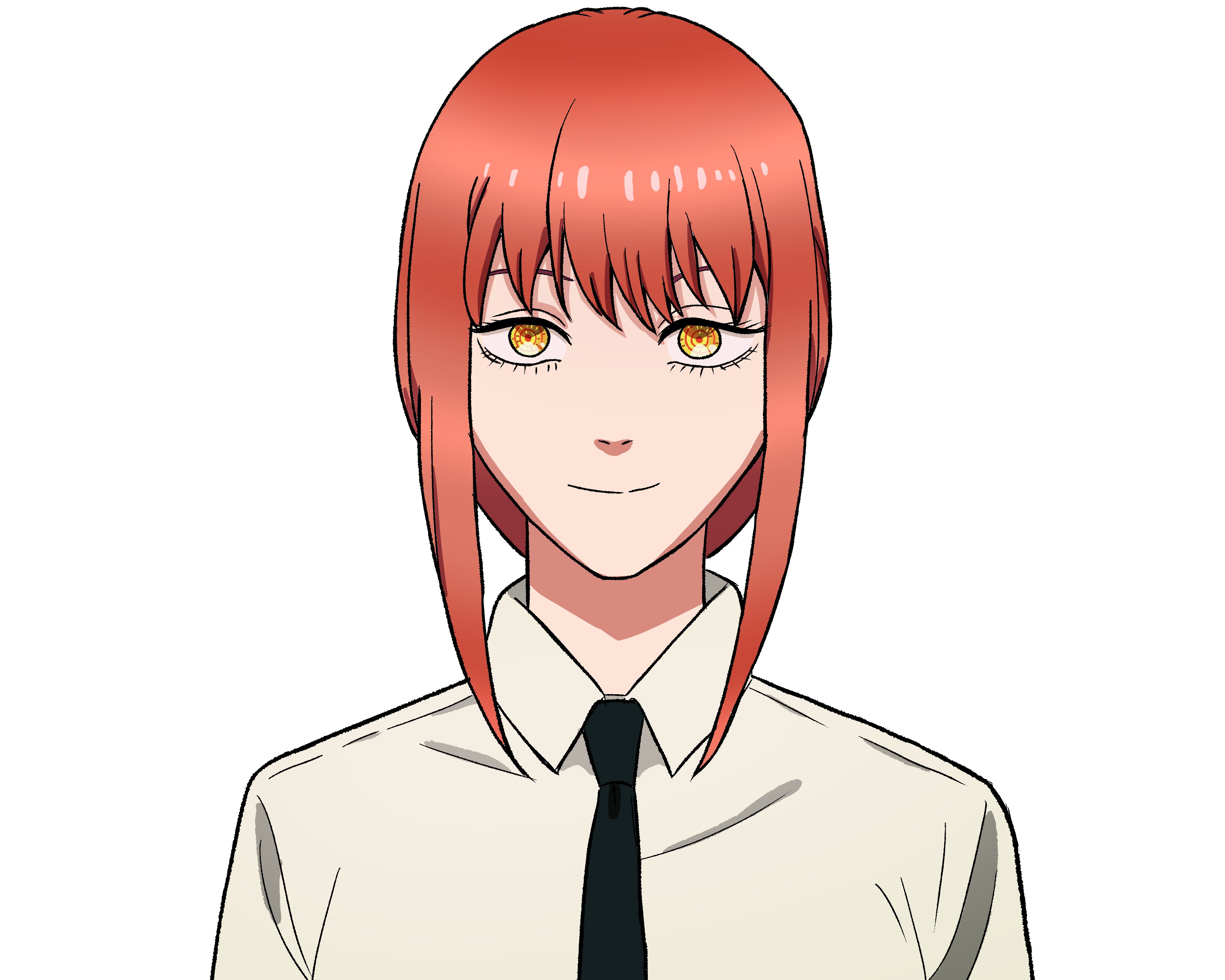 Red Eyes Short Hair Chainsaw Man Manga Drawing Denji Chainsaw Man