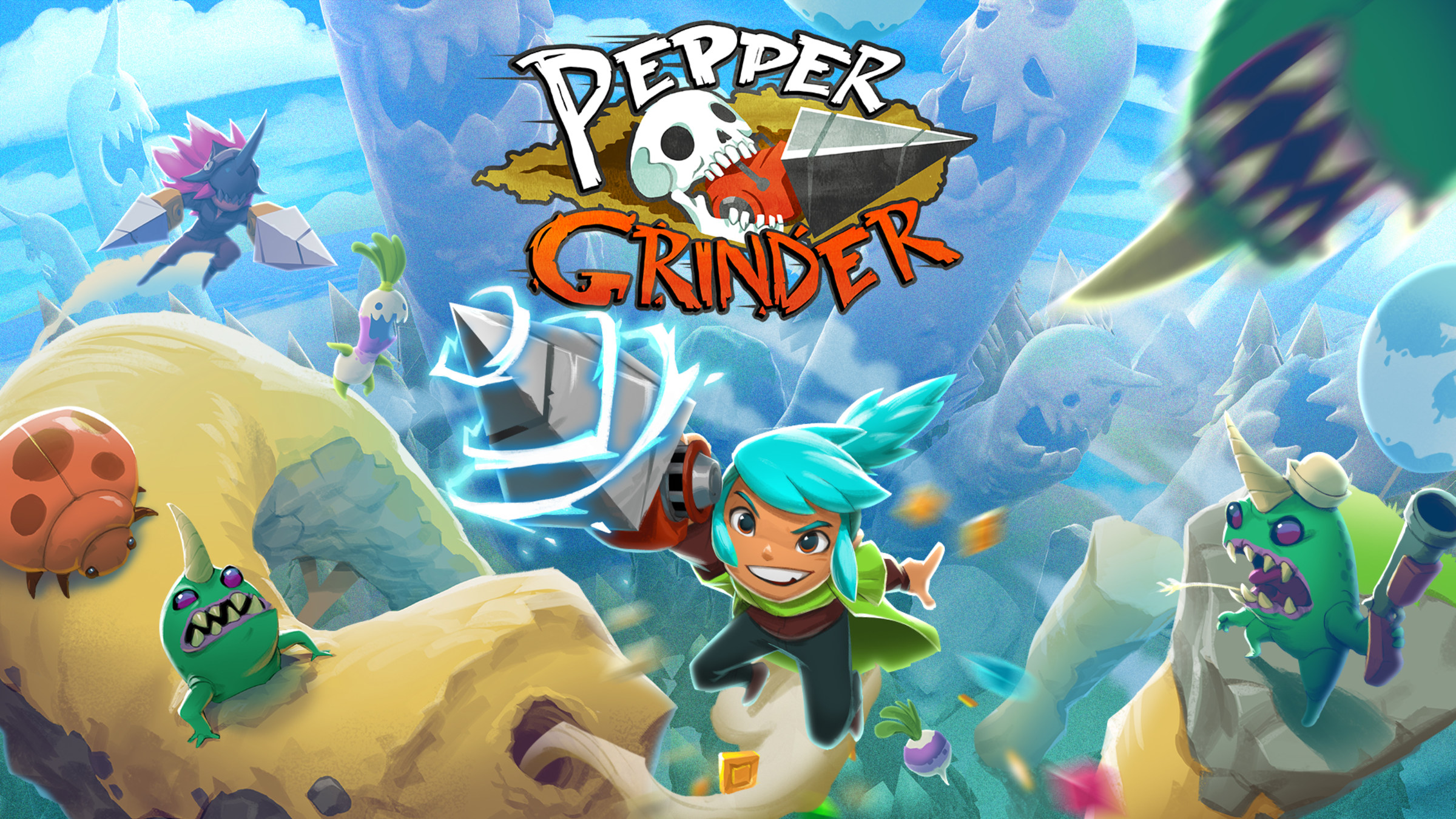 Download Video Game Pepper Grinder HD Wallpaper