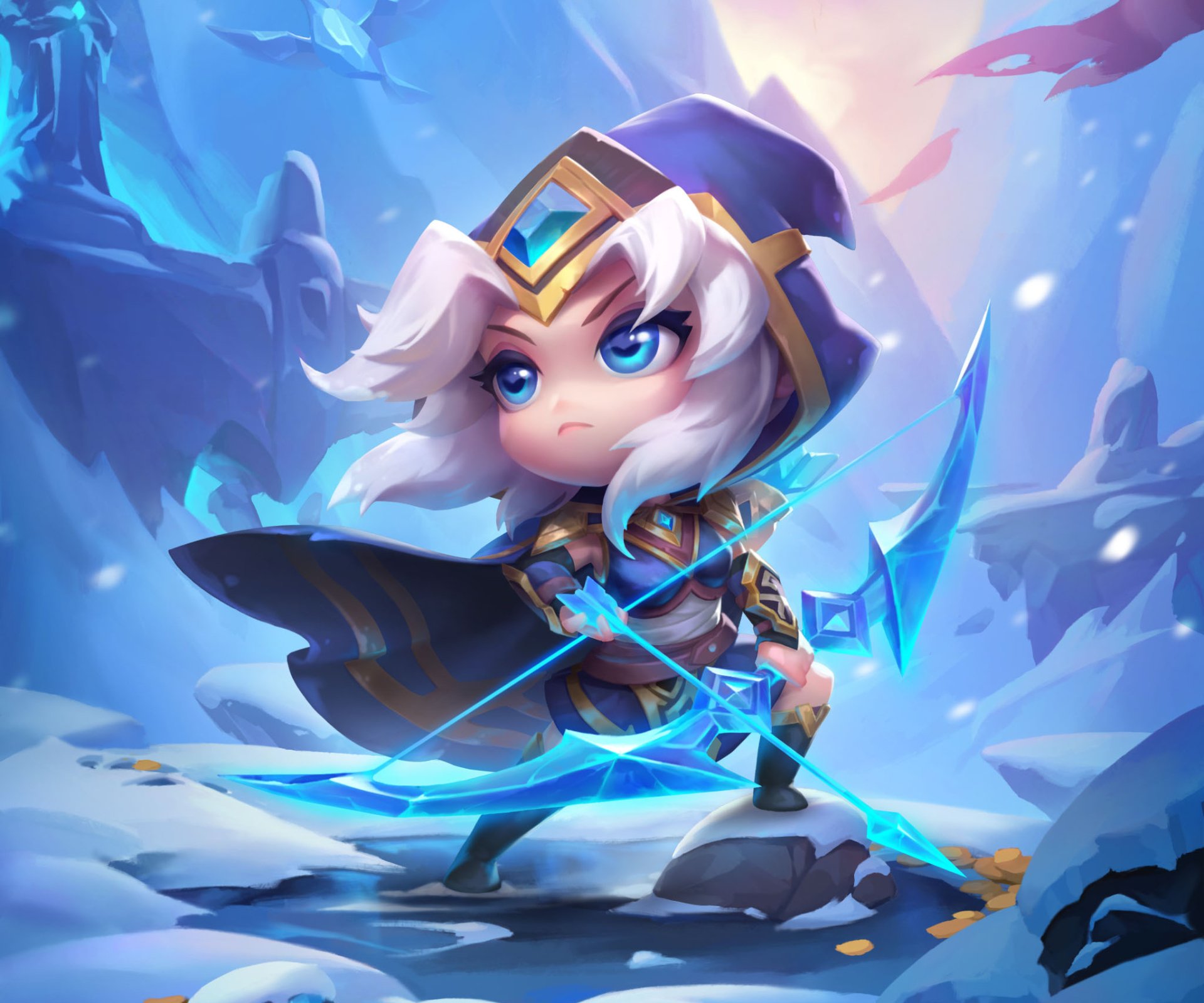 Download Ashe (League Of Legends) Video Game League Of Legends Chibi HD ...