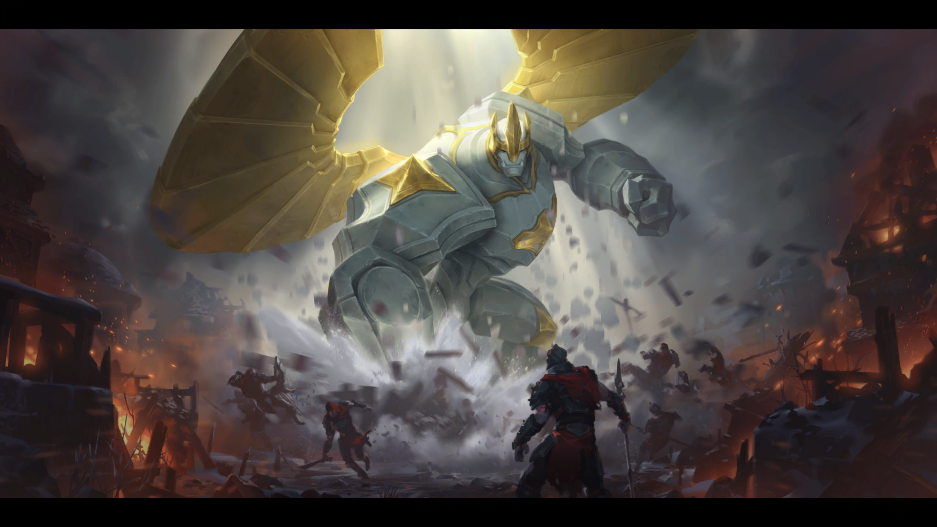 Download Galio (League Of Legends) Video Game Legends Of Runeterra HD Wallpaper