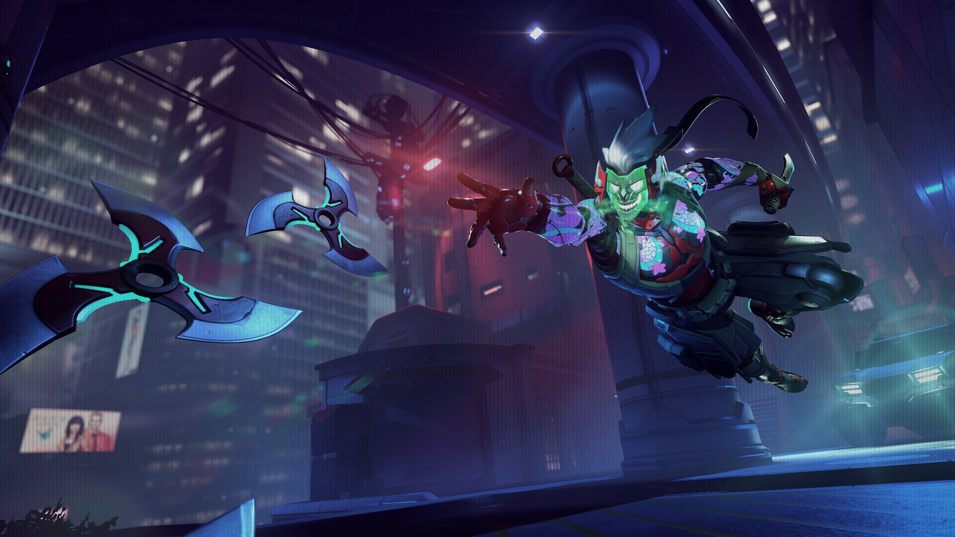 Download Genji (Overwatch) Video Game Overwatch 2 HD Wallpaper by Peter ...