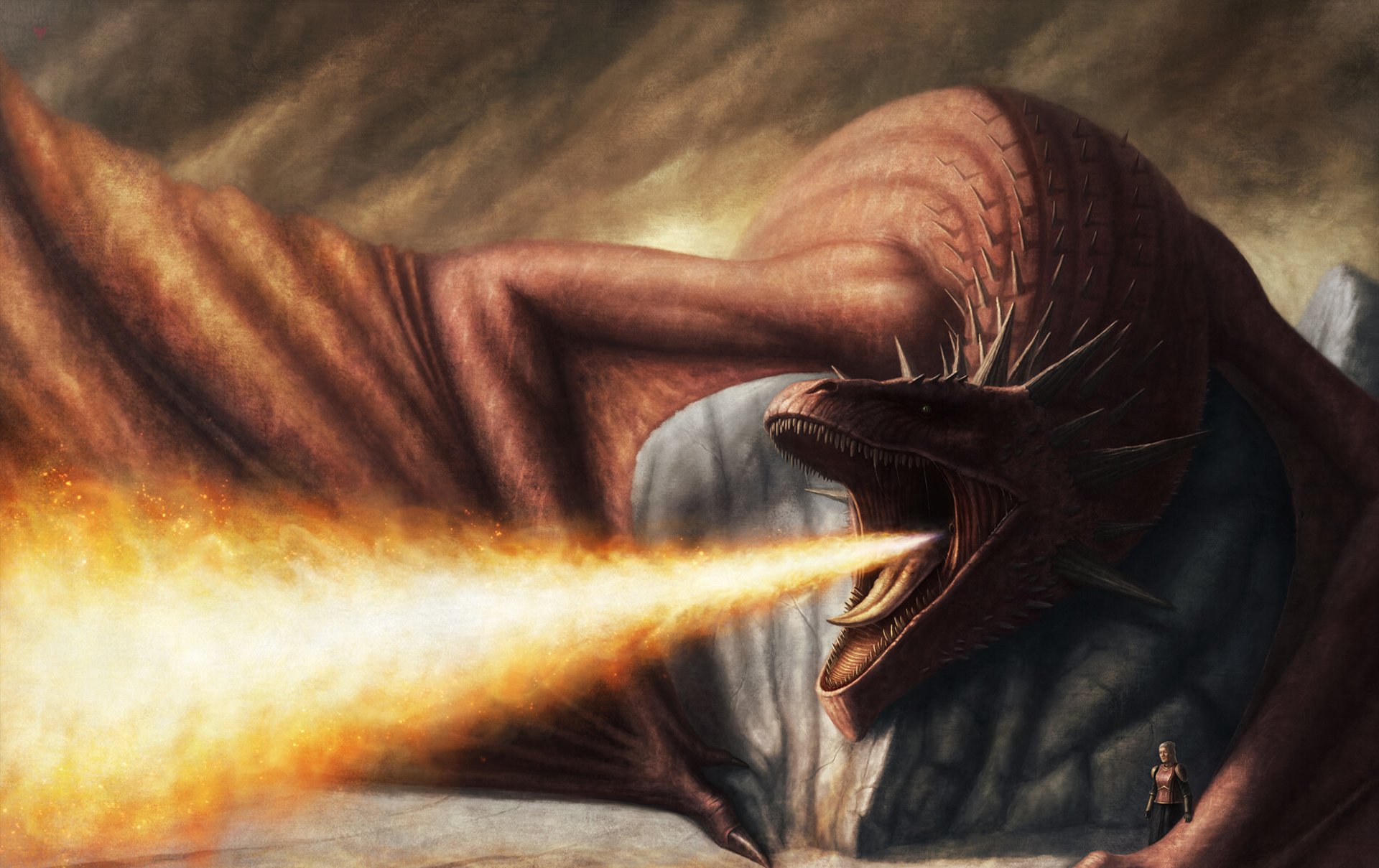 Download Rhaenys Targaryen TV Show House Of The Dragon HD Wallpaper by ...