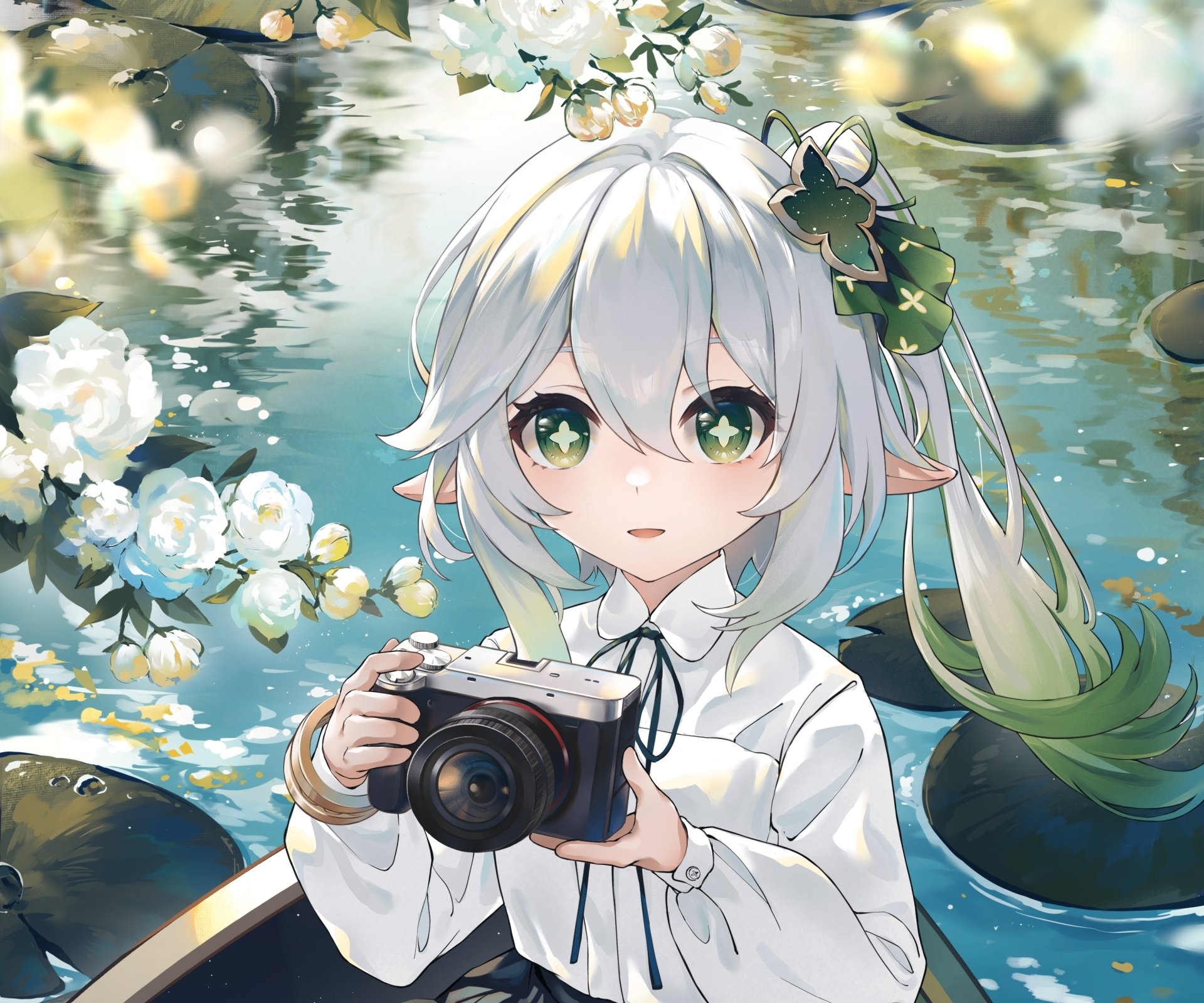 Nahida's Snapshot — Genshin Impact HD Wallpaper