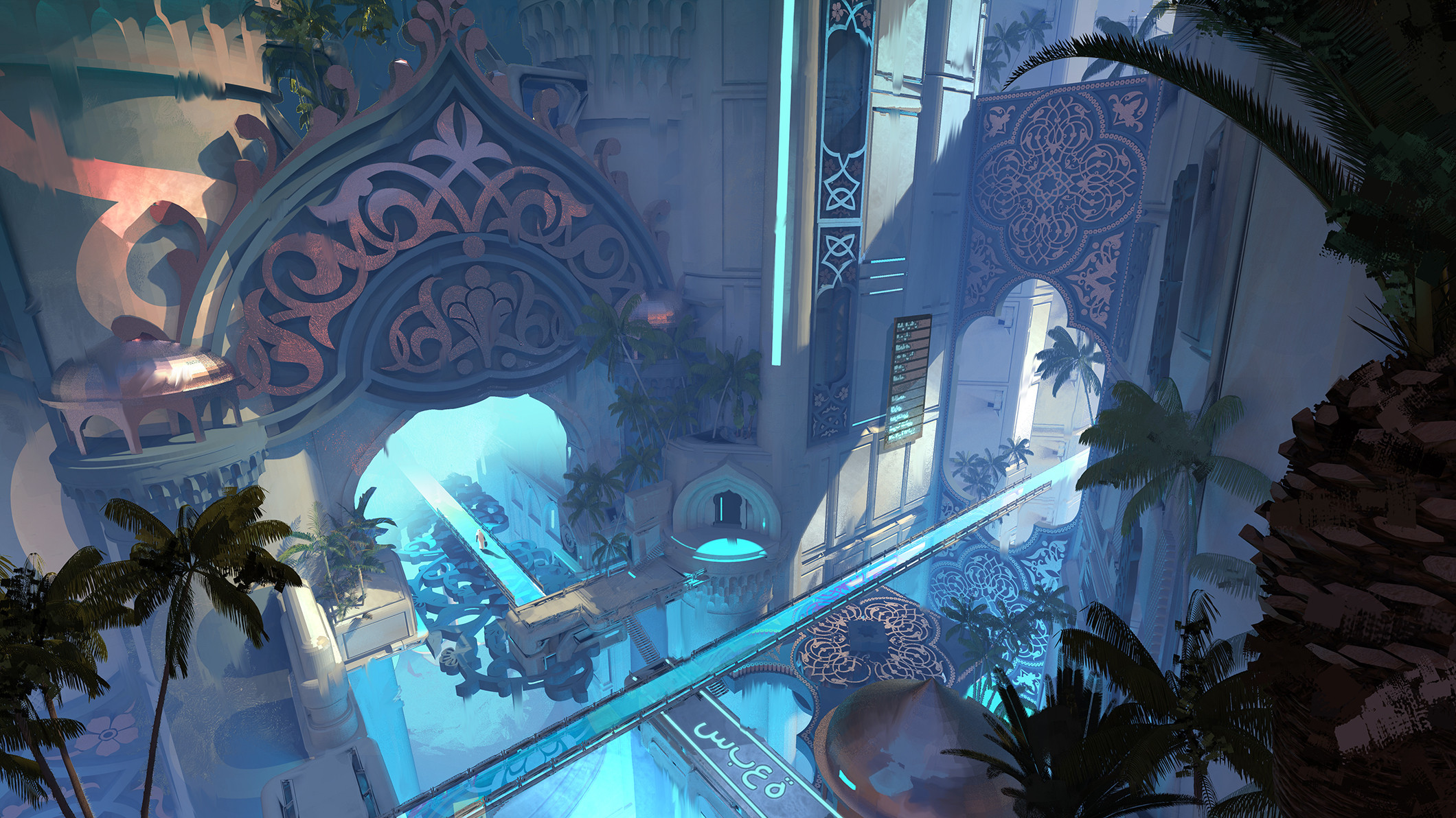 Download Fantasy Temple HD Wallpaper by Sebastian Luca