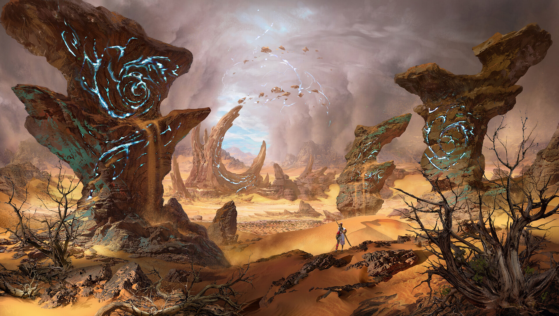 Download Video Game Blade & Soul HD Wallpaper by Won Jun Tae