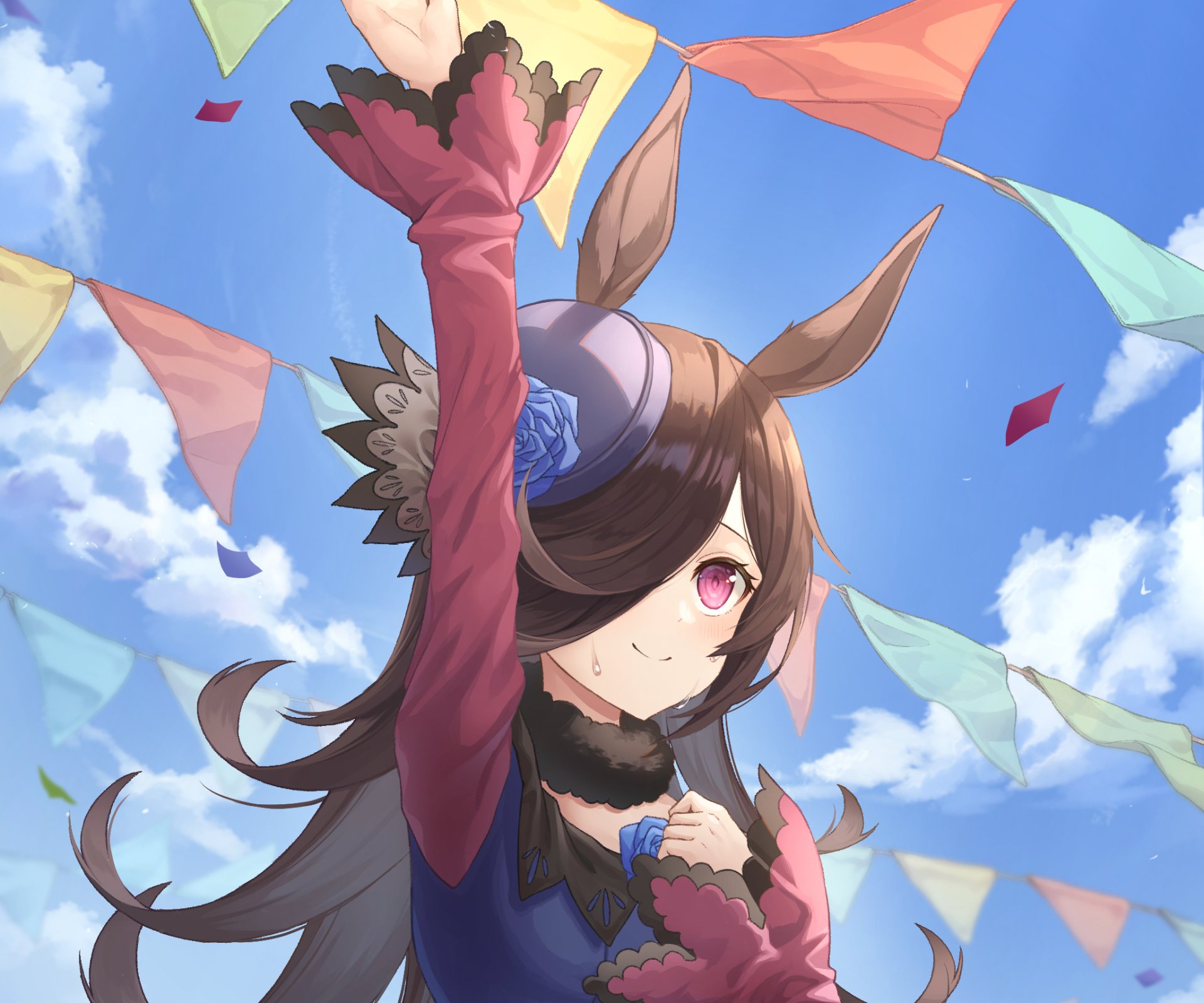 Download Rice Shower Anime Uma Musume: Pretty Derby HD Wallpaper