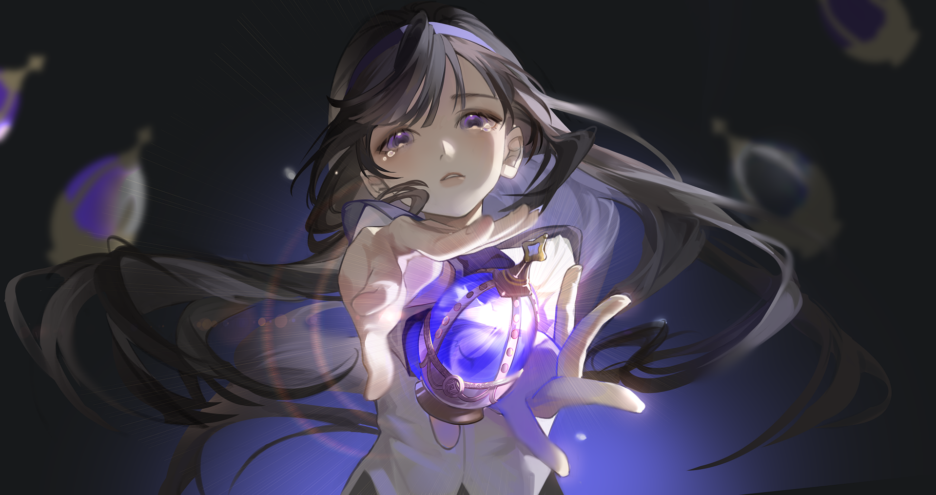 Download Homura Akemi Anime Puella Magi Madoka Magica 4k Ultra HD Wallpaper