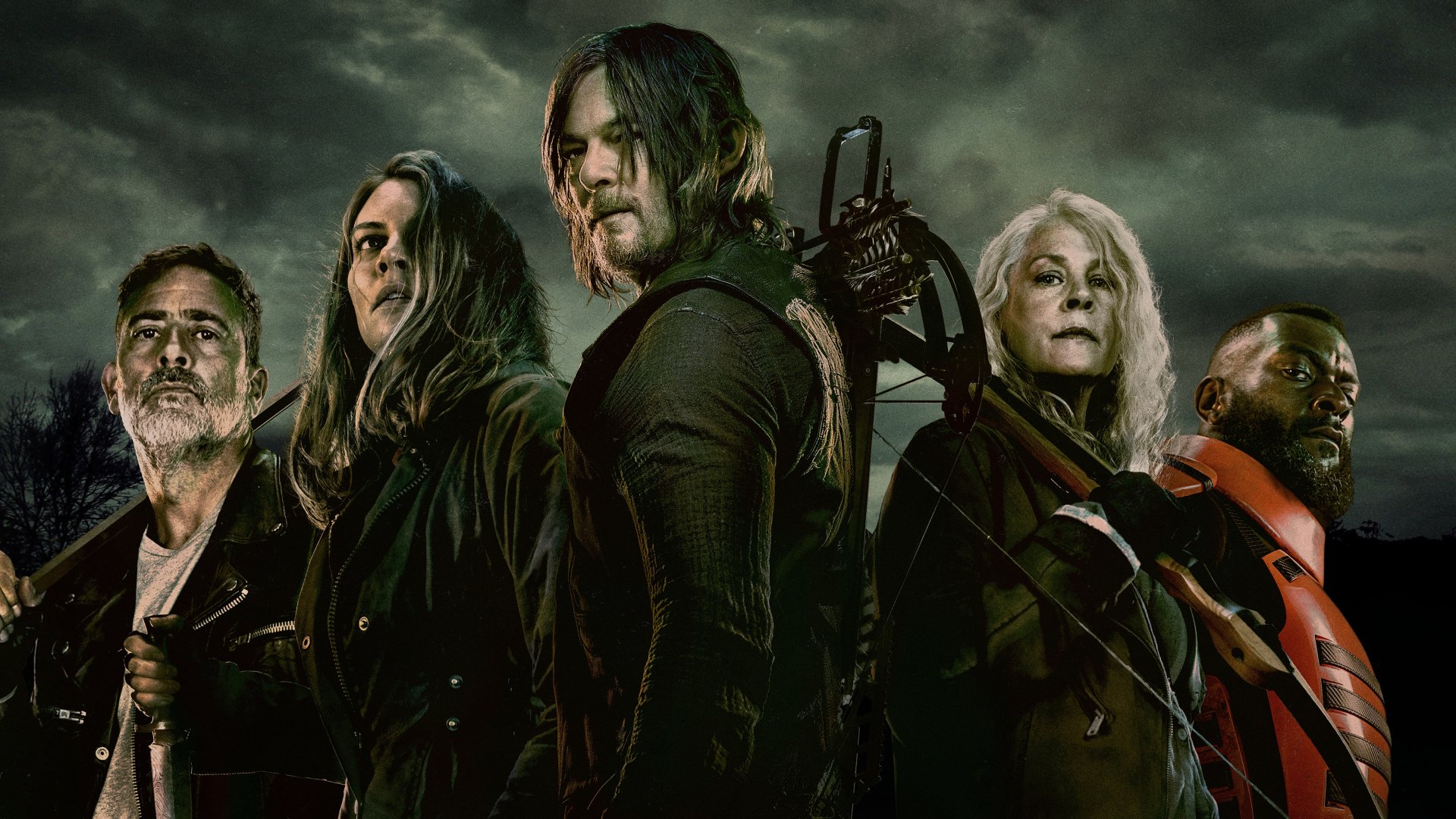 The Walking Dead HD Wallpaper: Iconic TV Show Survivors United ...