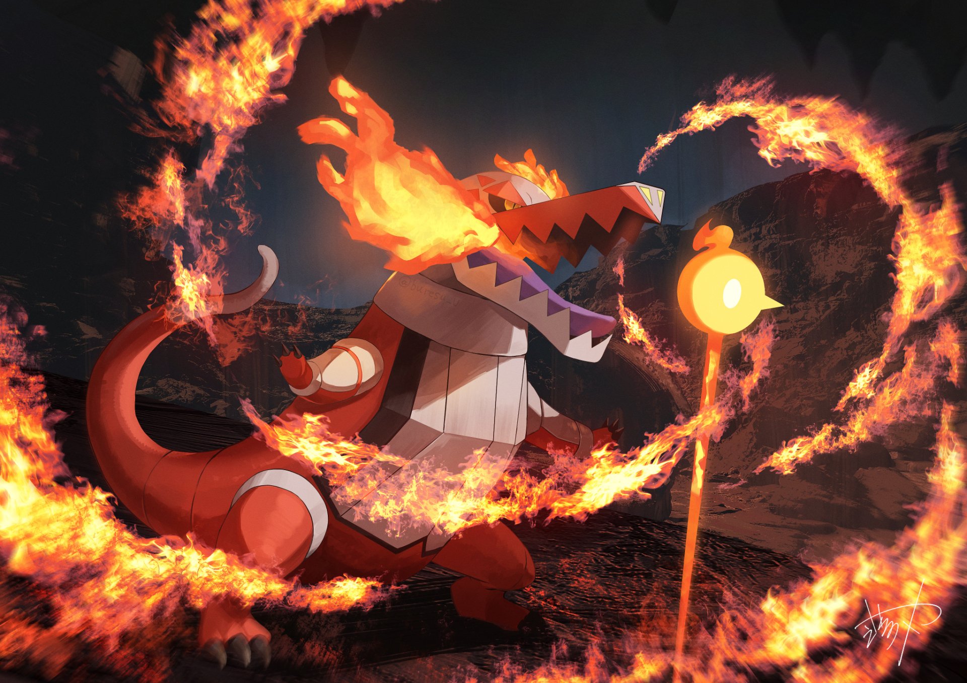 Download Skeledirge Pok mon Video Game Pok mon Scarlet And Violet HD