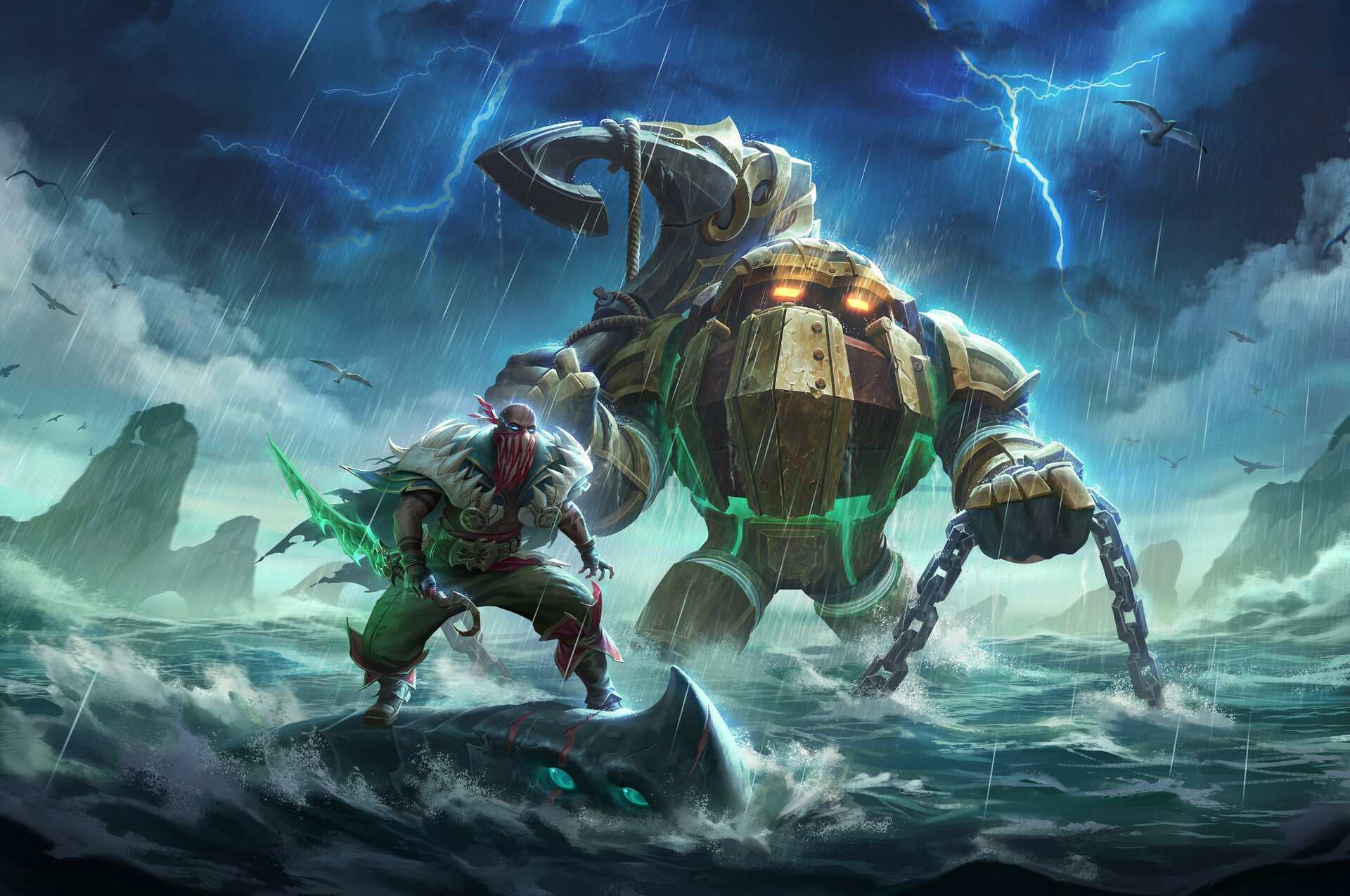 Download Pyke (League Of Legends) Nautilus (League Of Legends) Video ...