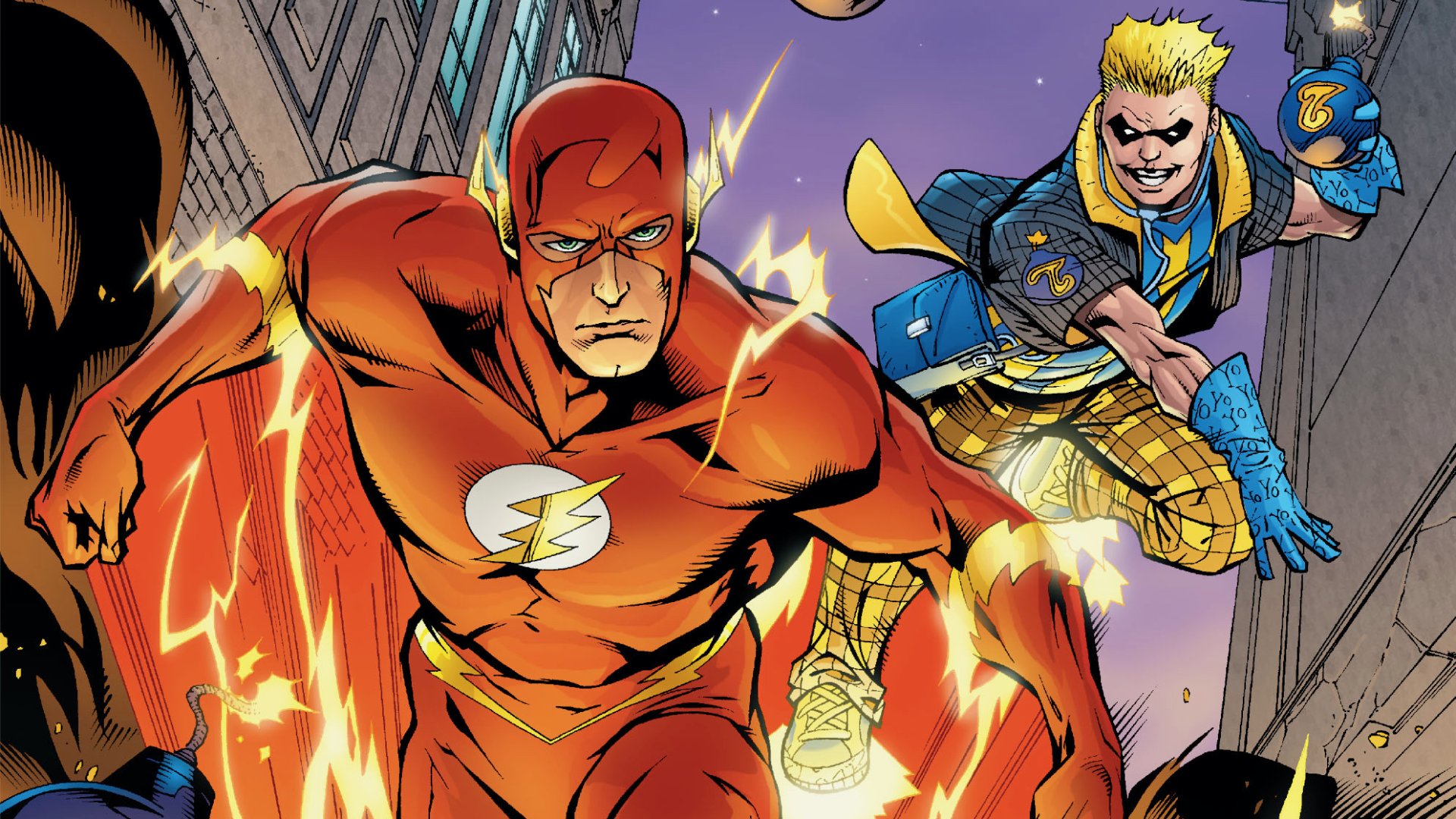 Download Comic Flash HD Wallpaper
