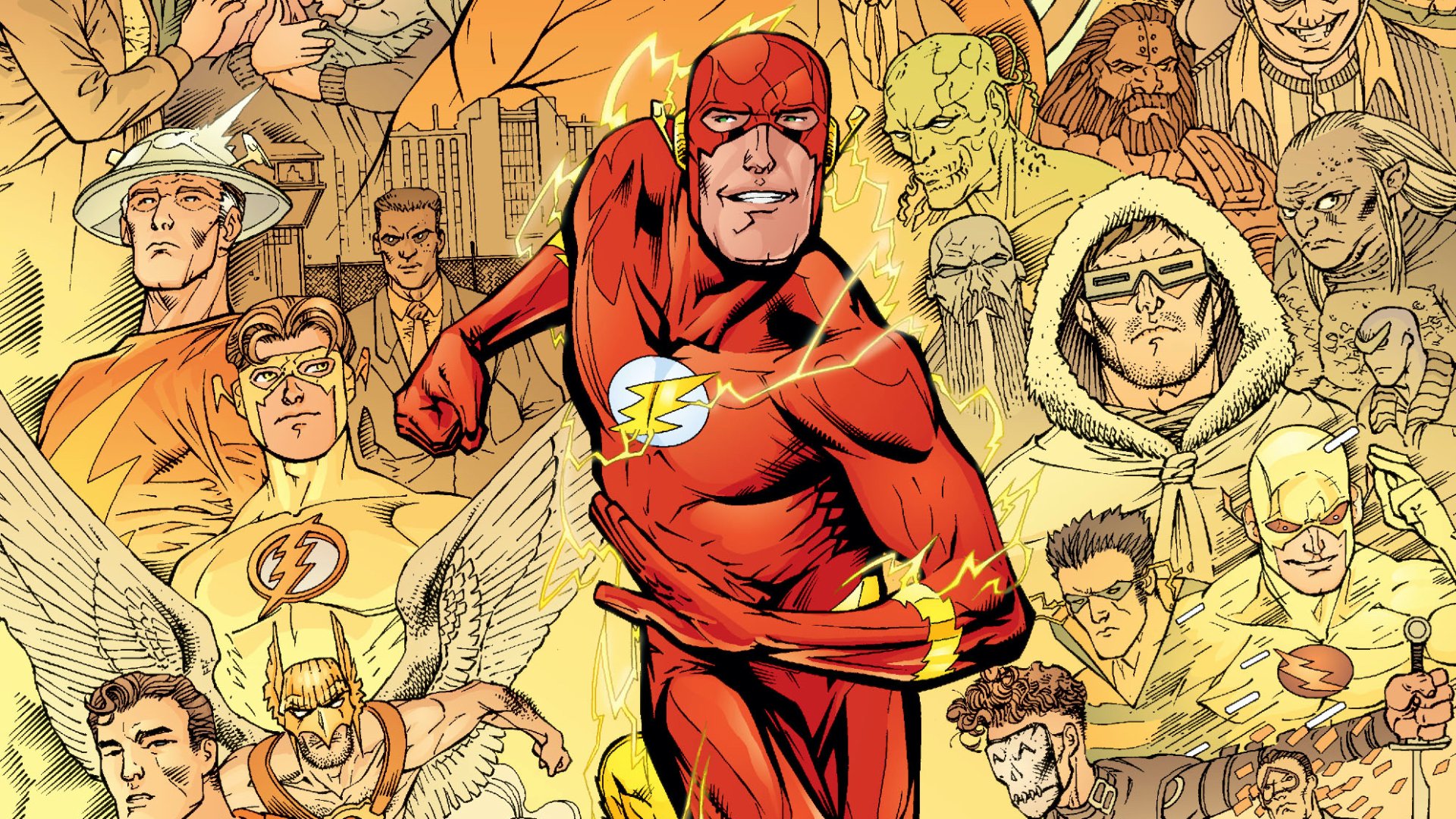 Download Comic Flash HD Wallpaper
