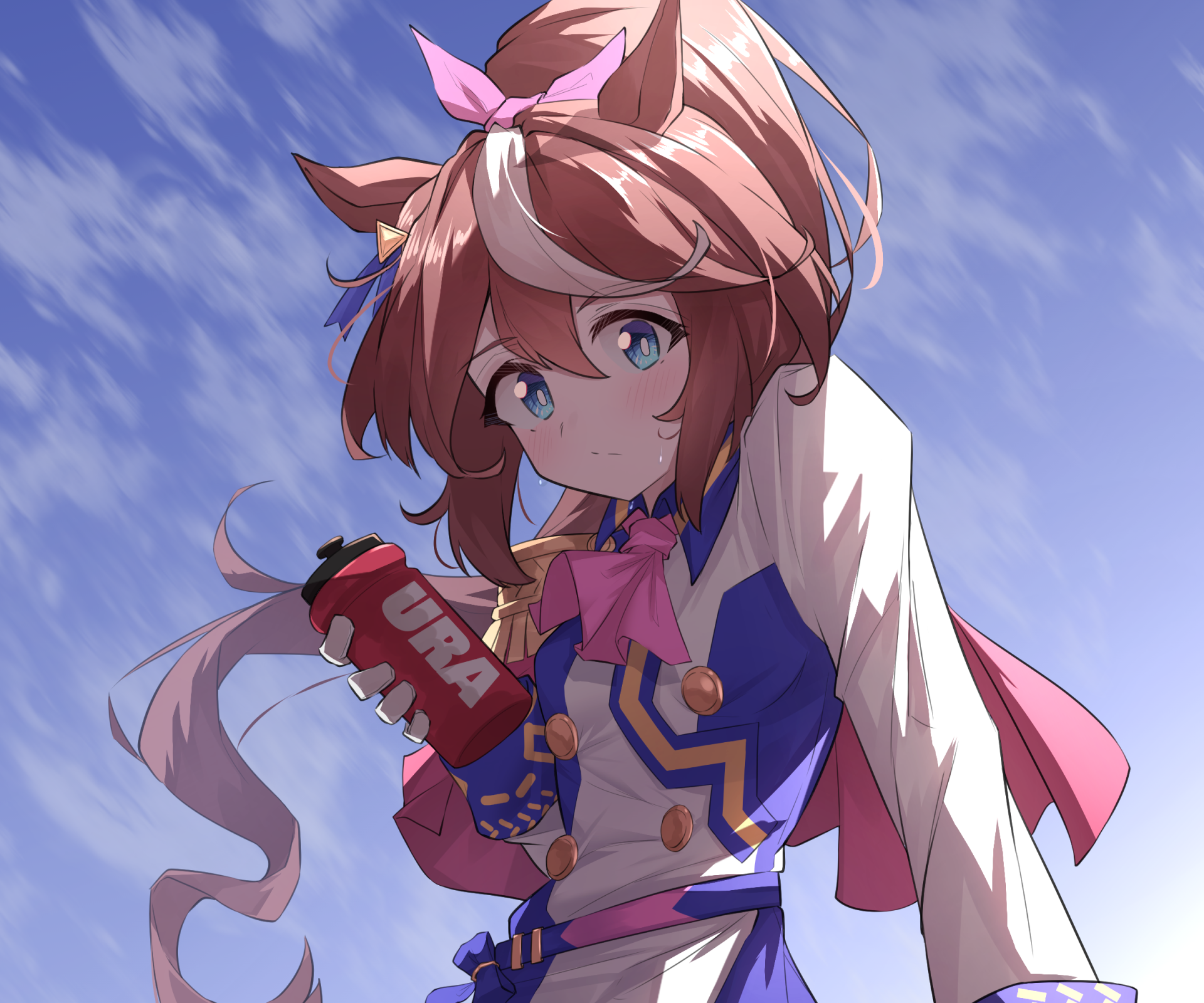 Download Tokai Teio Anime Uma Musume: Pretty Derby HD Wallpaper