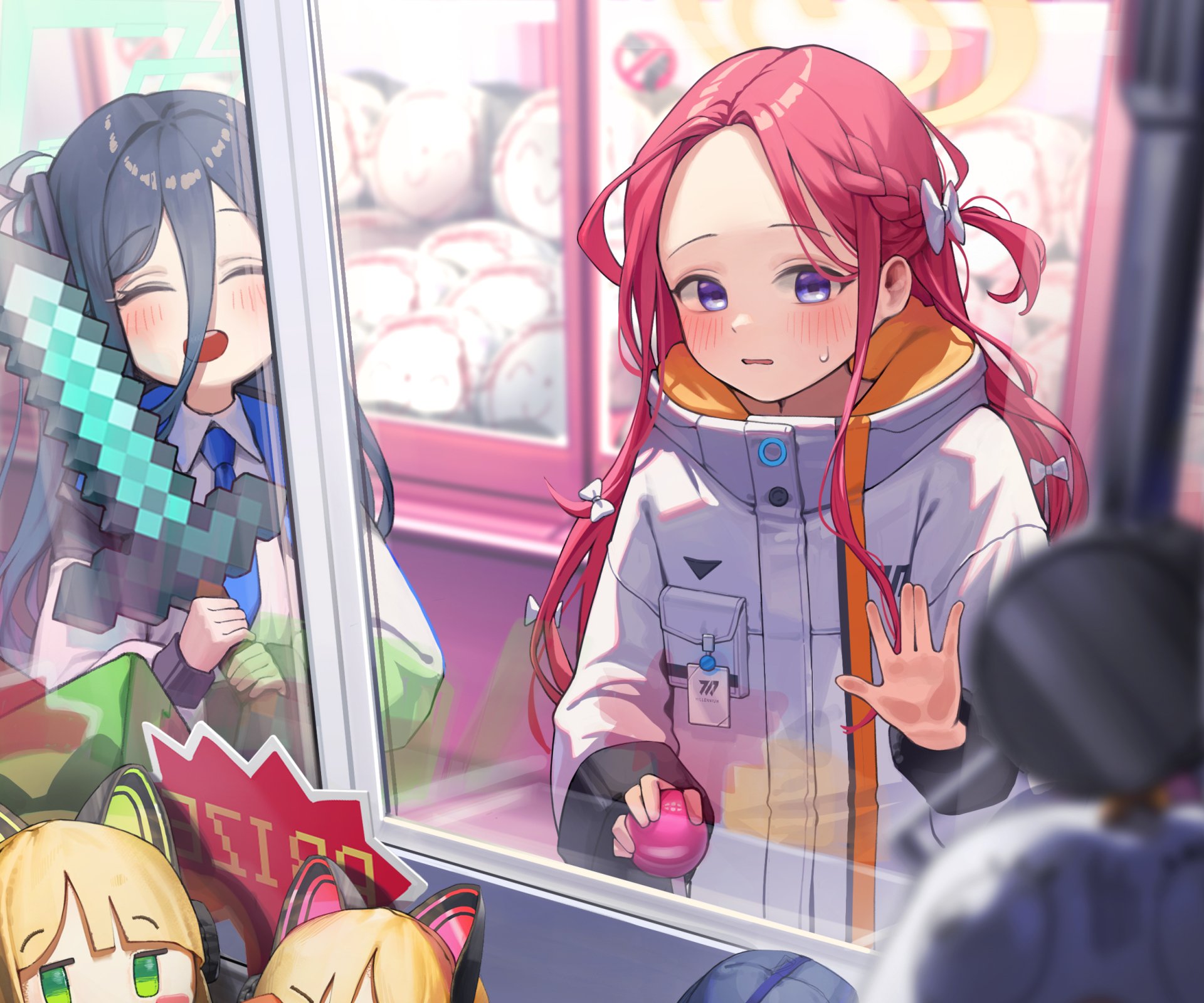 Blue Archive HD Wallpaper – Charming Moments in the Game World by DongJi