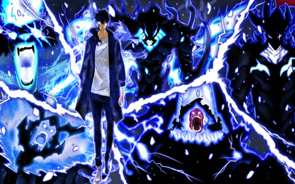 Solo Leveling 4K Ultra HD: Beru's Fierce Battle Unleashed