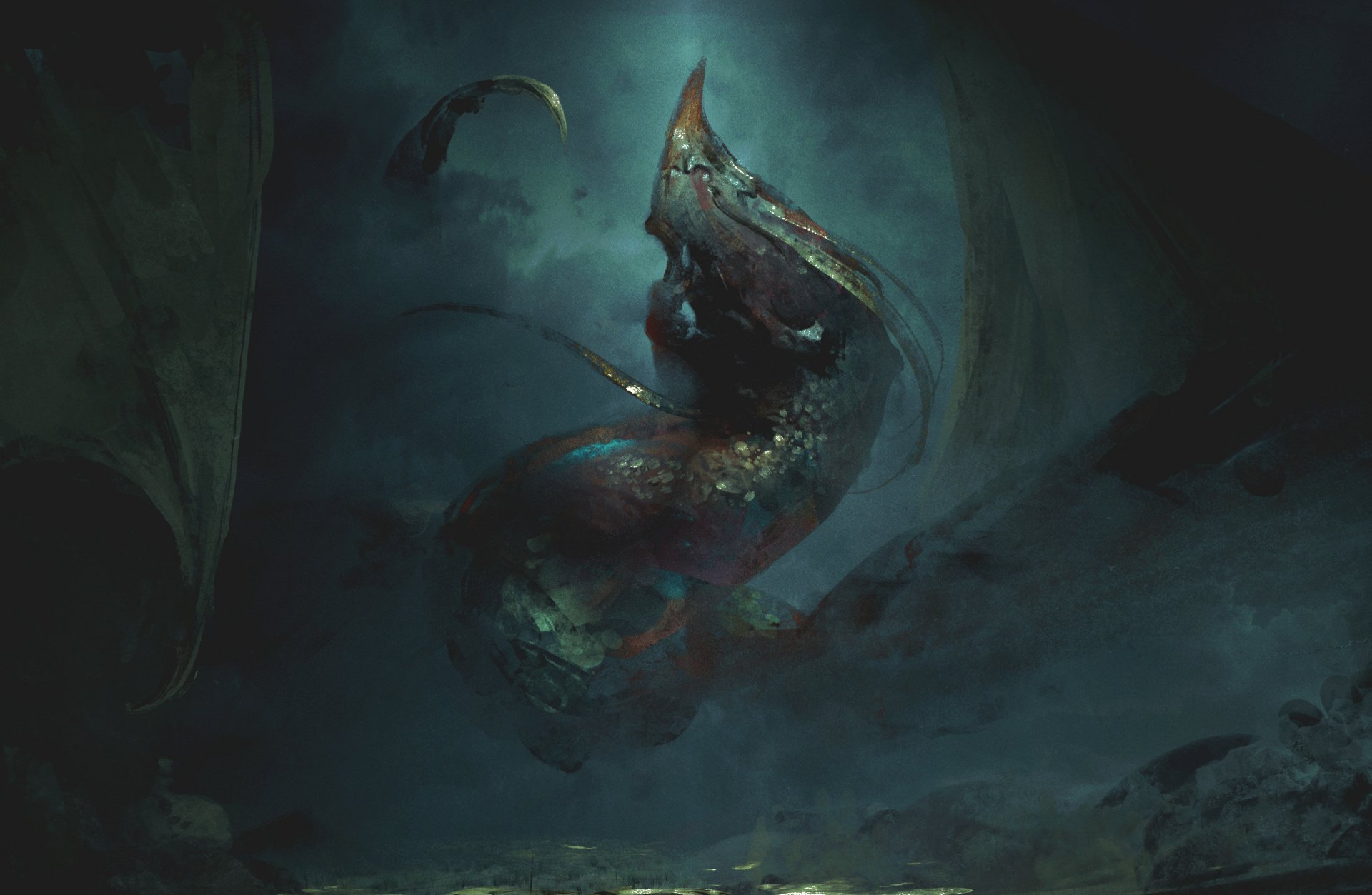 Download Dark Creature HD Wallpaper by Vladimir Matyukhin | 2560x1671 ...